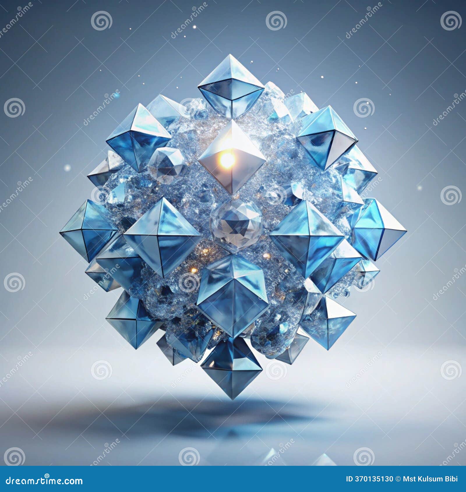 Mesmerizing Animated Background Blue Royalty-Free Illustration ...