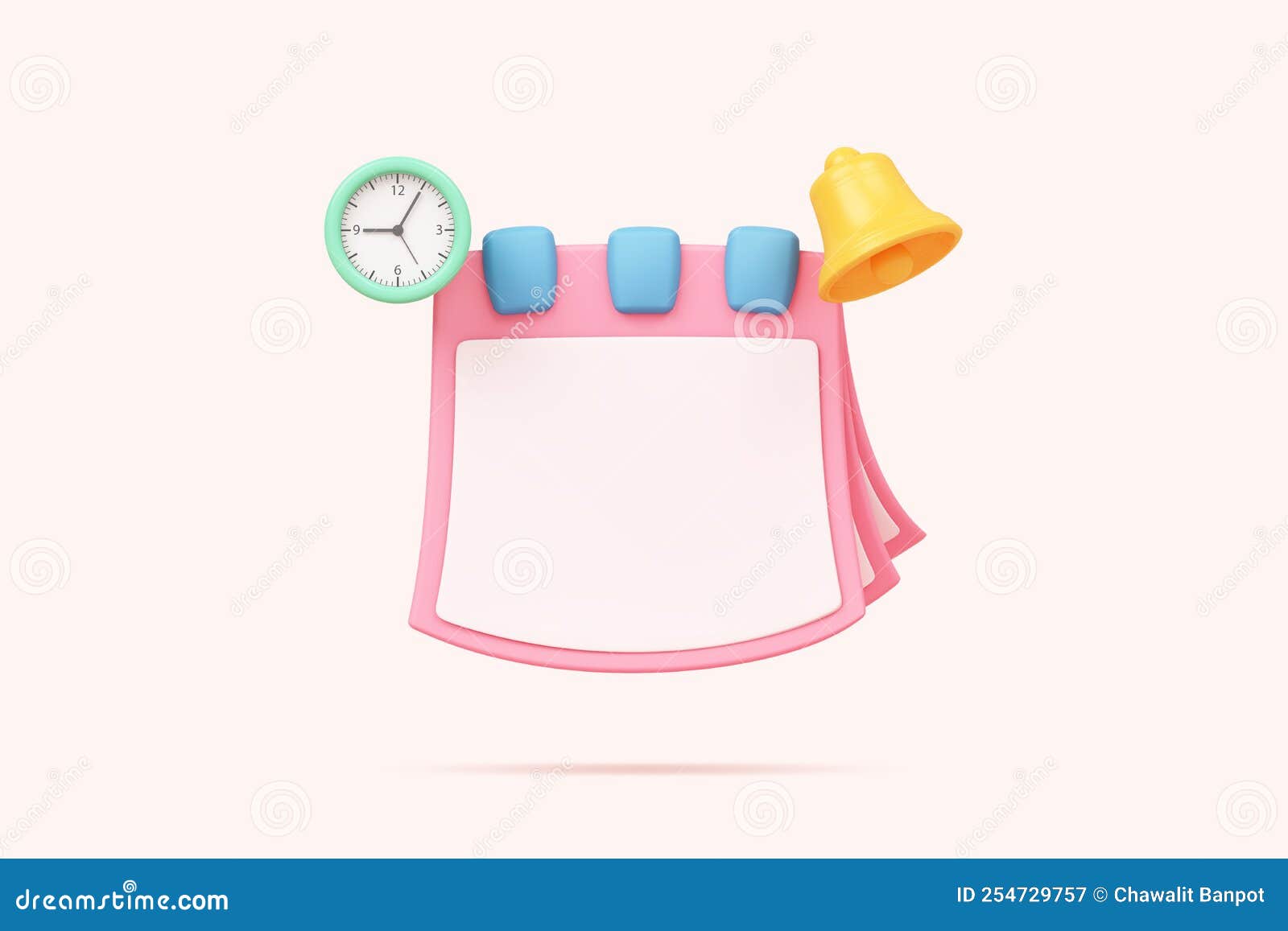 Hot Pink Notebook Paper