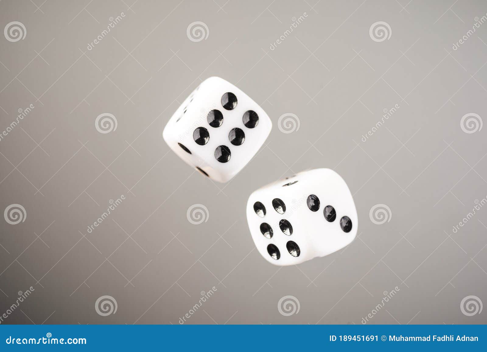 Floating dice stock image. Image of adult, entertainment - 189451691