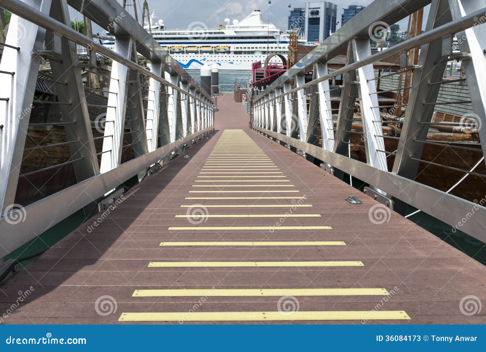 Old Floating Dock Covered In Plants Stock Photography | CartoonDealer ...