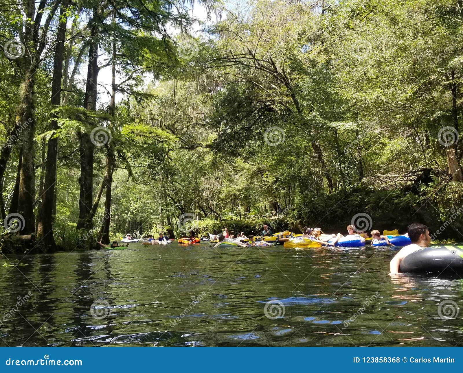 Floating Down The River Stock Image | CartoonDealer.com #55983547
