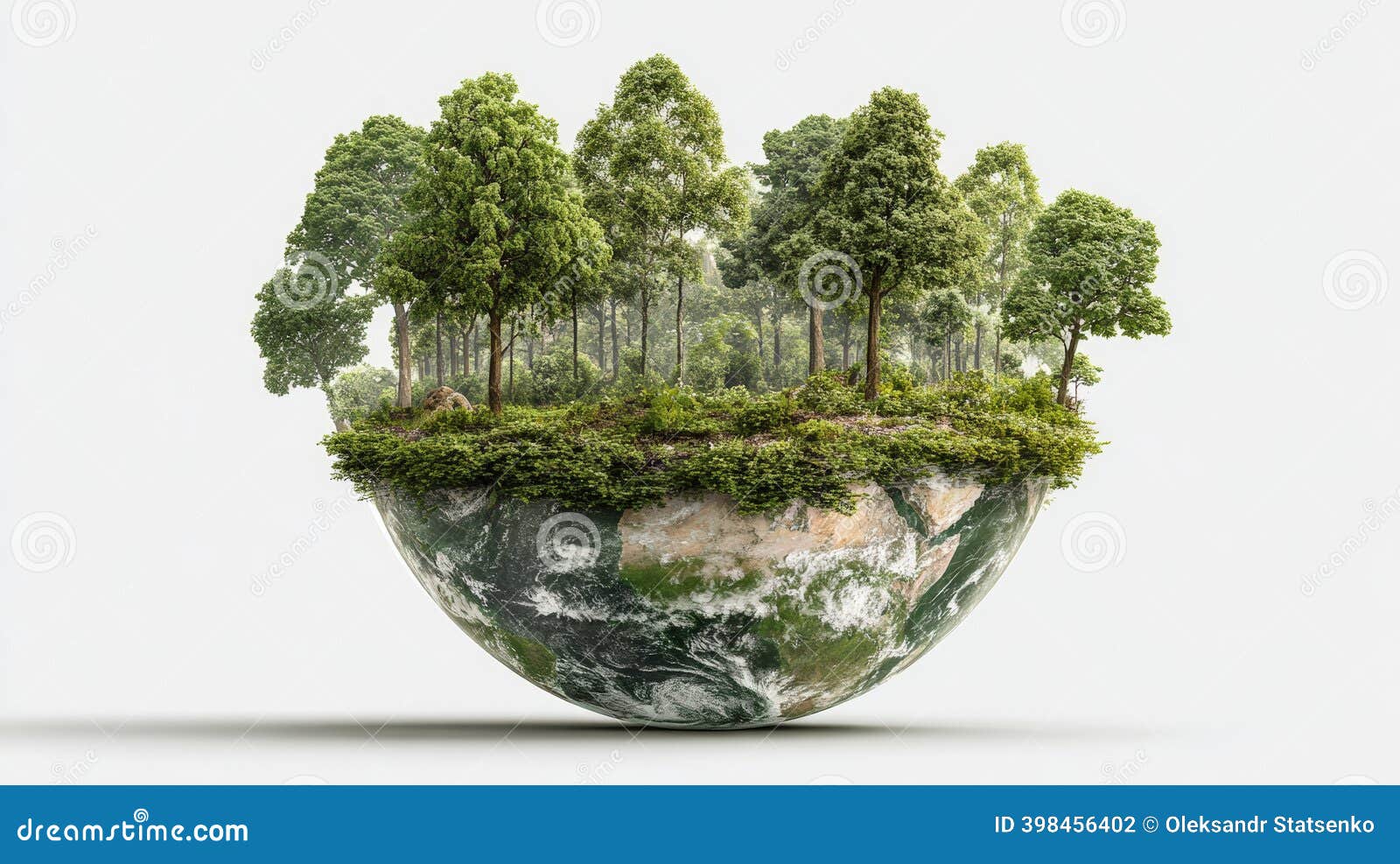 A Floating Earth Royalty-Free Stock Photo | CartoonDealer.com #11052327