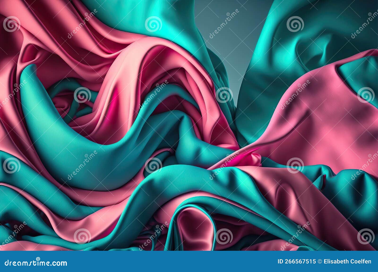 Floating fabric background stock illustration. Illustration of smooth ...