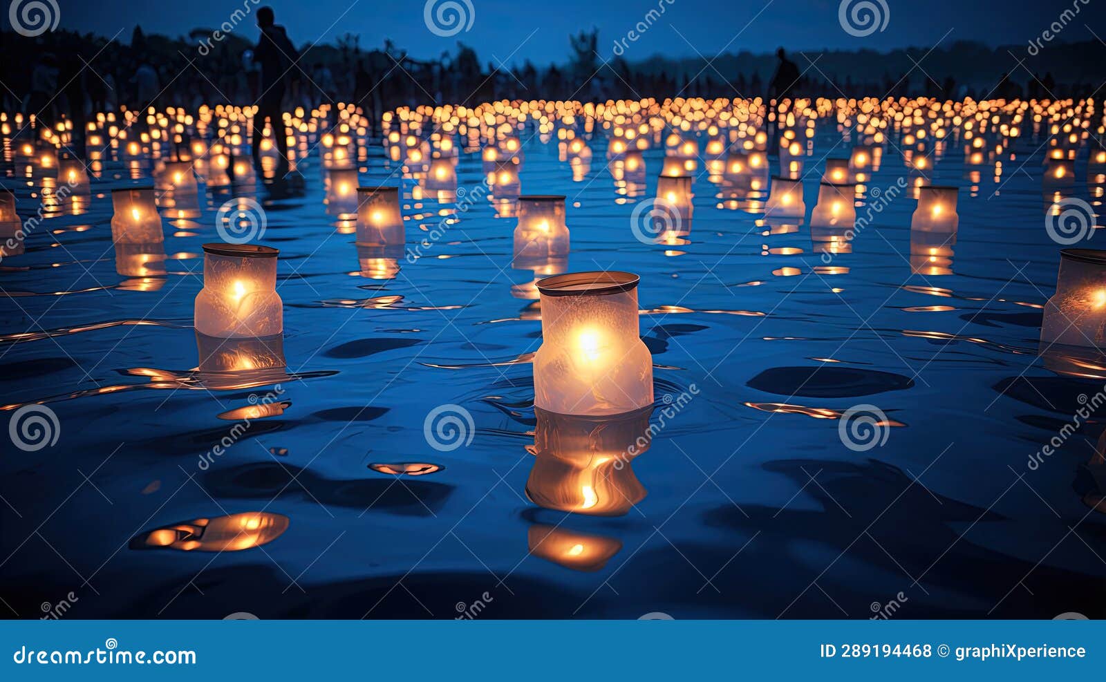 Floating Flames in the Night Stock Illustration - Illustration of ...