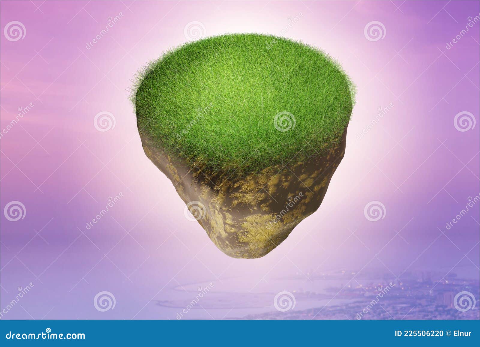 Floating Or Flying Human Silhouette With Colorful Geometric Shapes ...