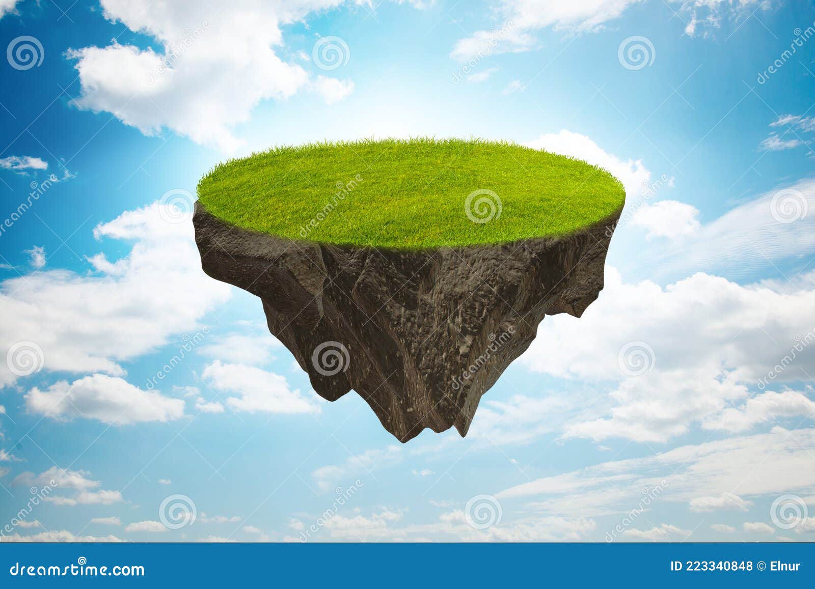 Floating Or Flying Human Silhouette With Colorful Geometric Shapes ...