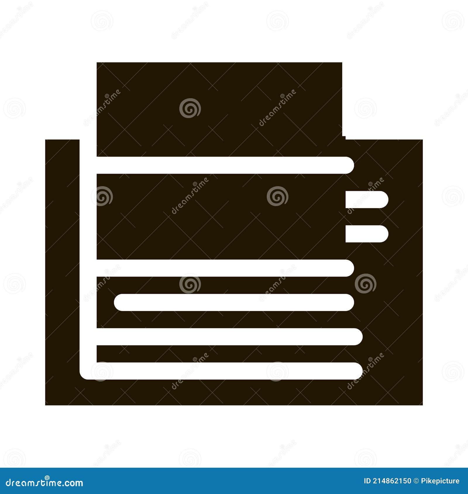 Floating Foundation Icon Vector Glyph Illustration Stock Vector ...