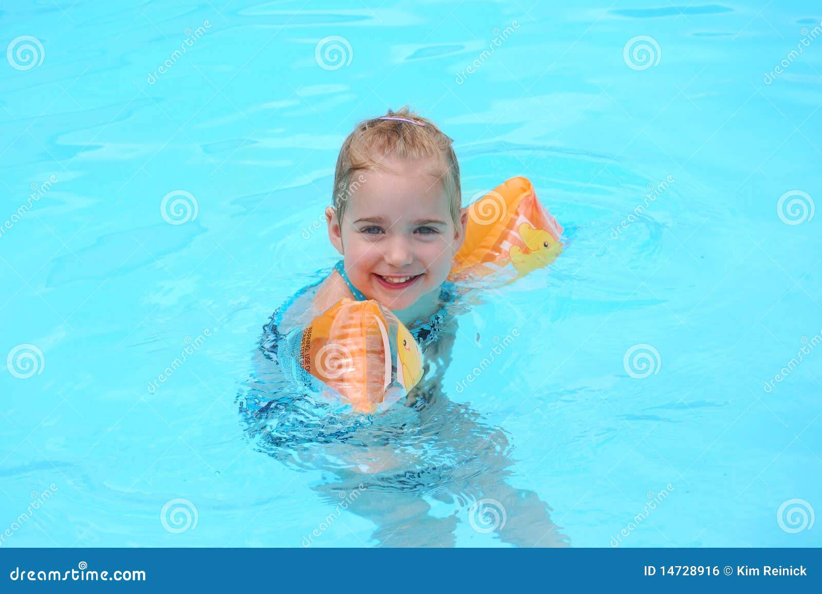 Floating Girl stock photo. Image of summer, cute, water - 14728916