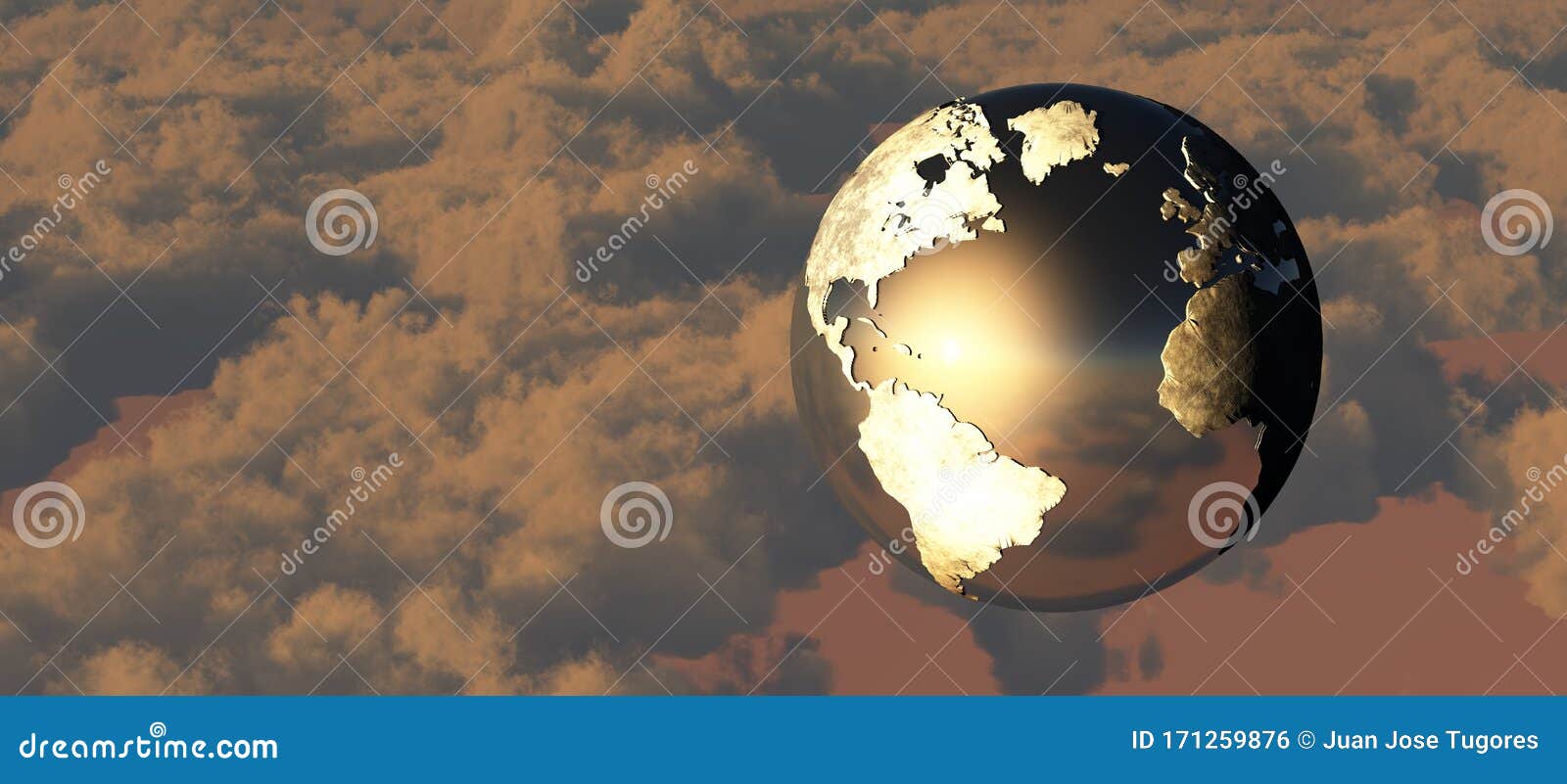 Floating globe stock illustration. Illustration of modern - 171259876