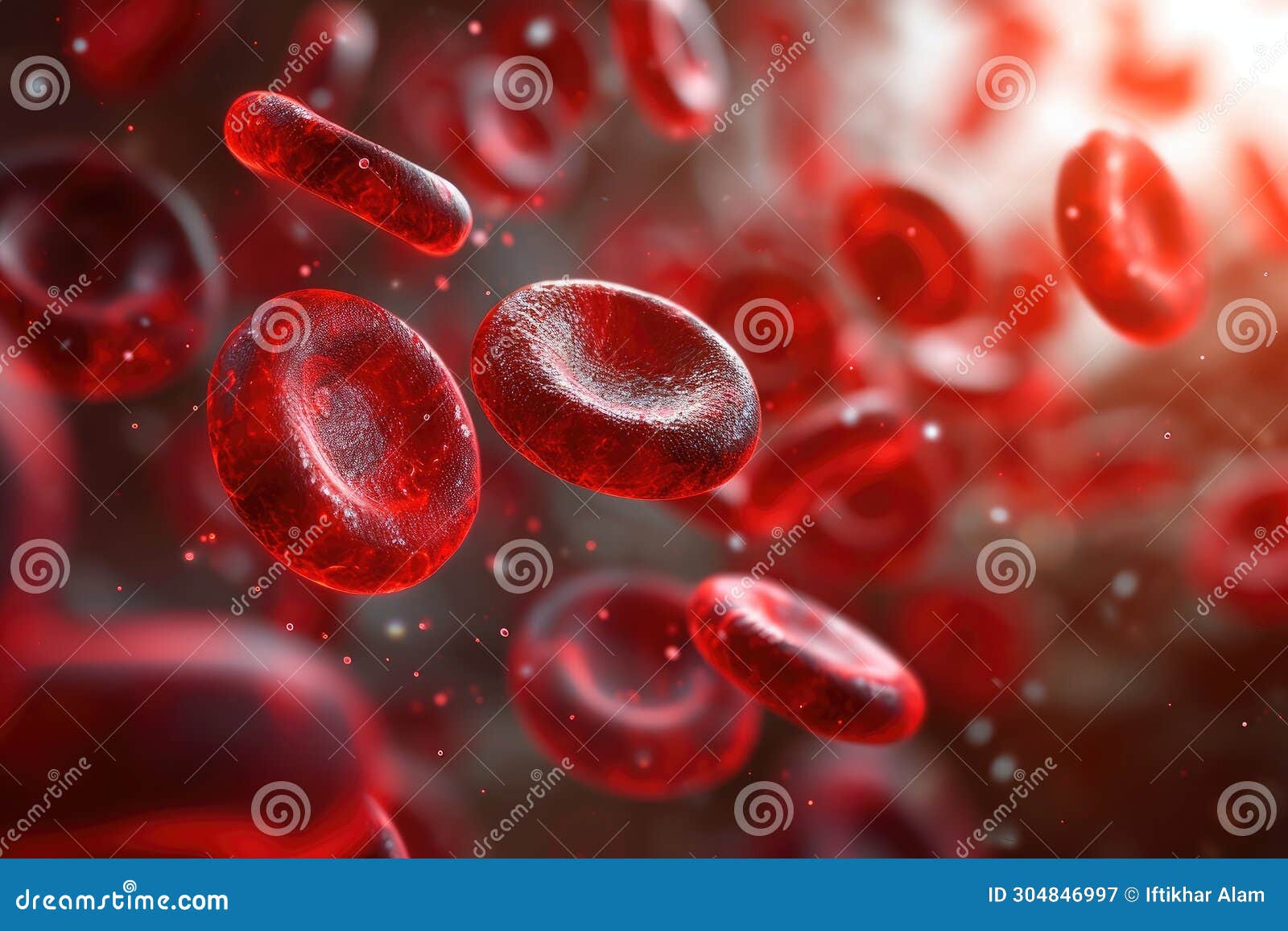 Floating Group of Red Blood Cells, an Intriguing Photographic Capture ...