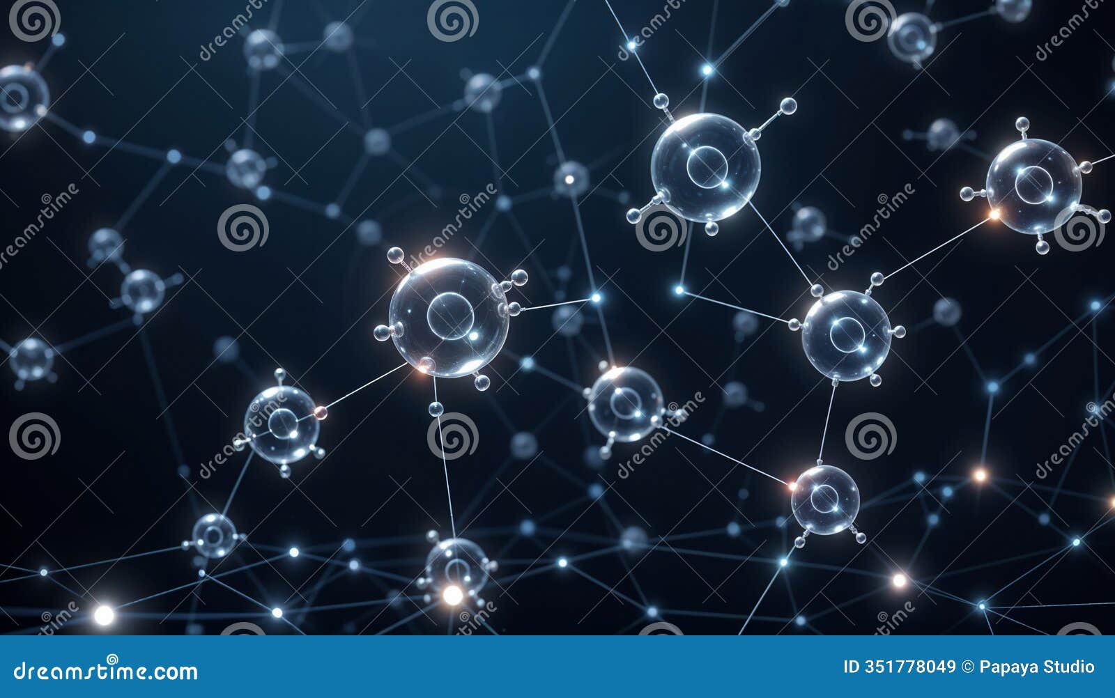 Floating Hydrogen Molecules with Glowing Connections in Dark Space ...