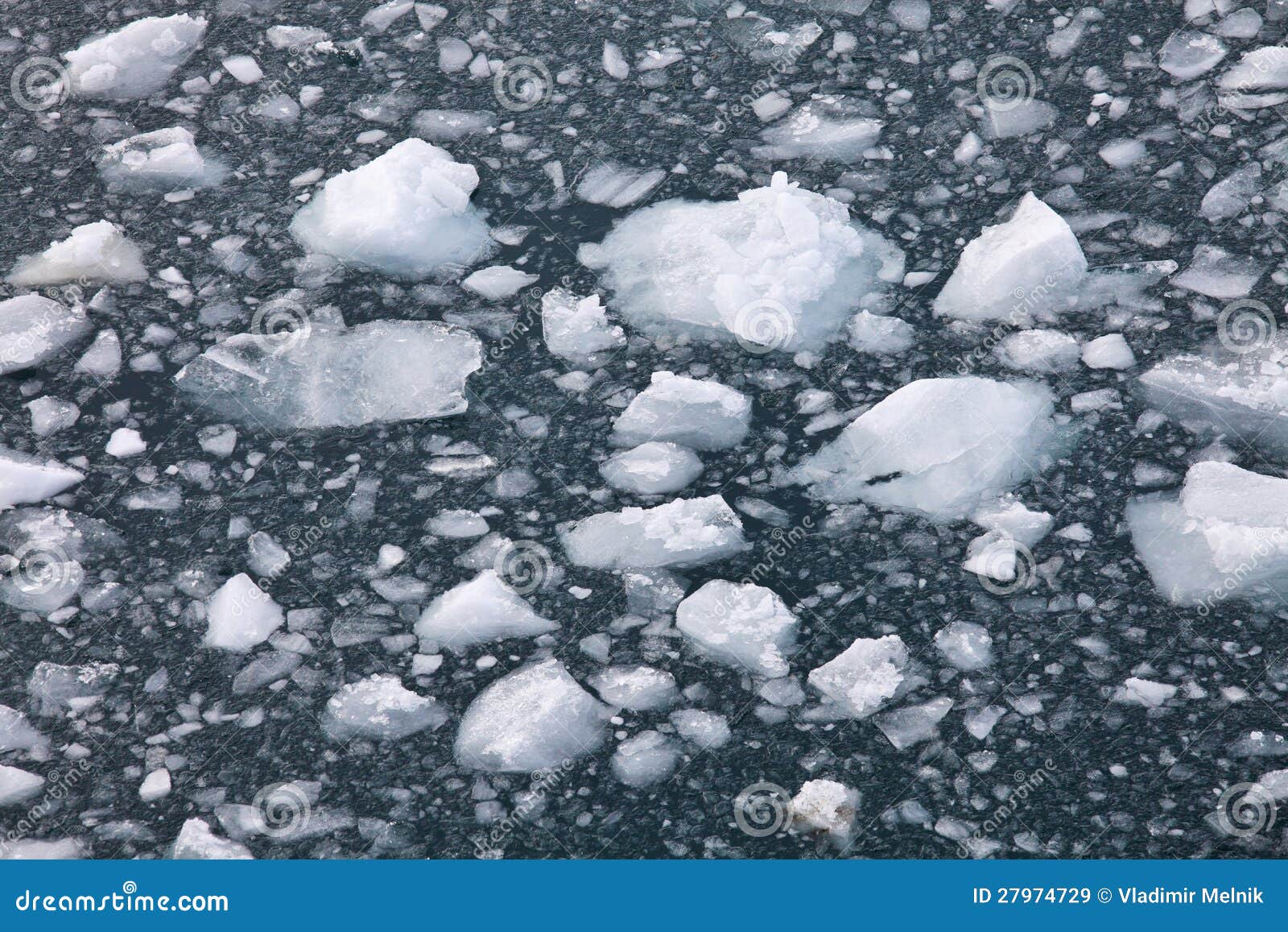 Floating ice stock image. Image of snow, water, coolness - 27974729
