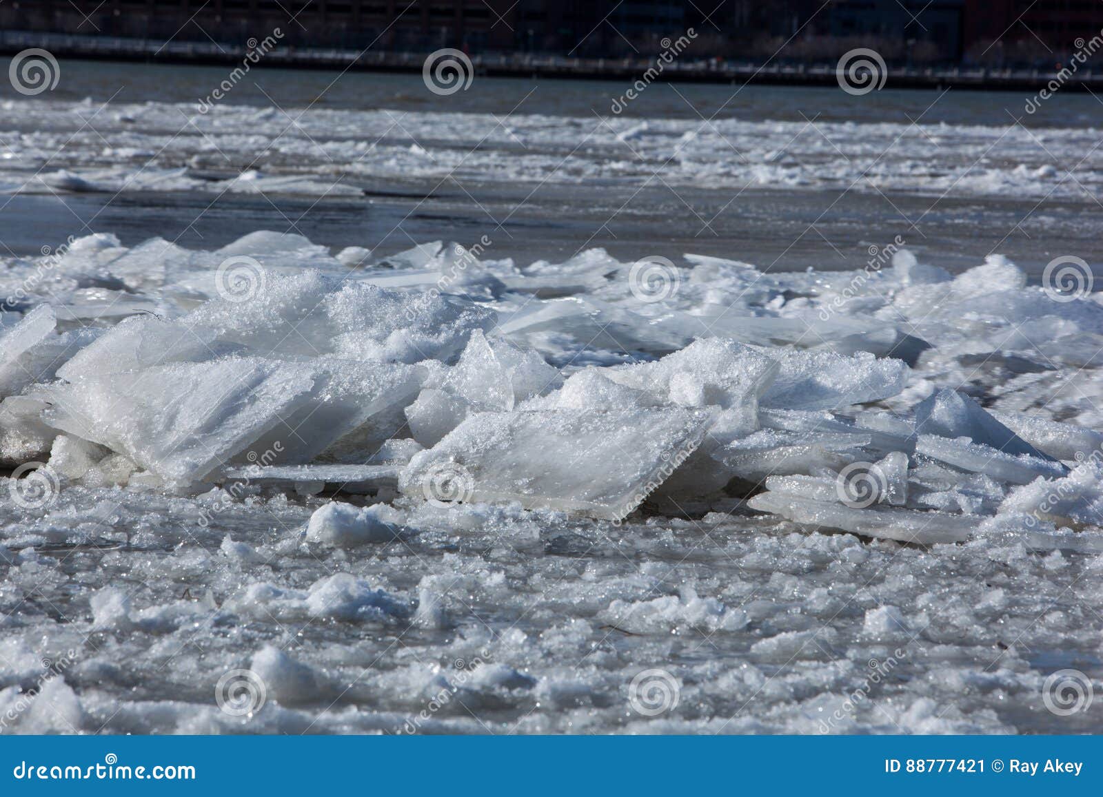 Blocks Of Ice Floating At The Entrance Of Lamaire Channel In Antarctica ...
