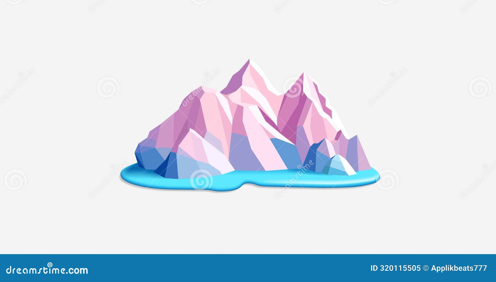 Iseberg Cartoon Vector | CartoonDealer.com #22975359