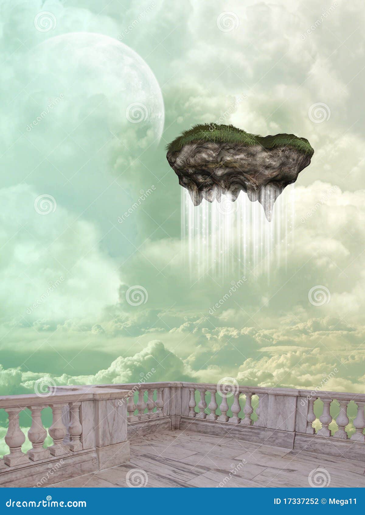 Leinwandbild The Floating Island