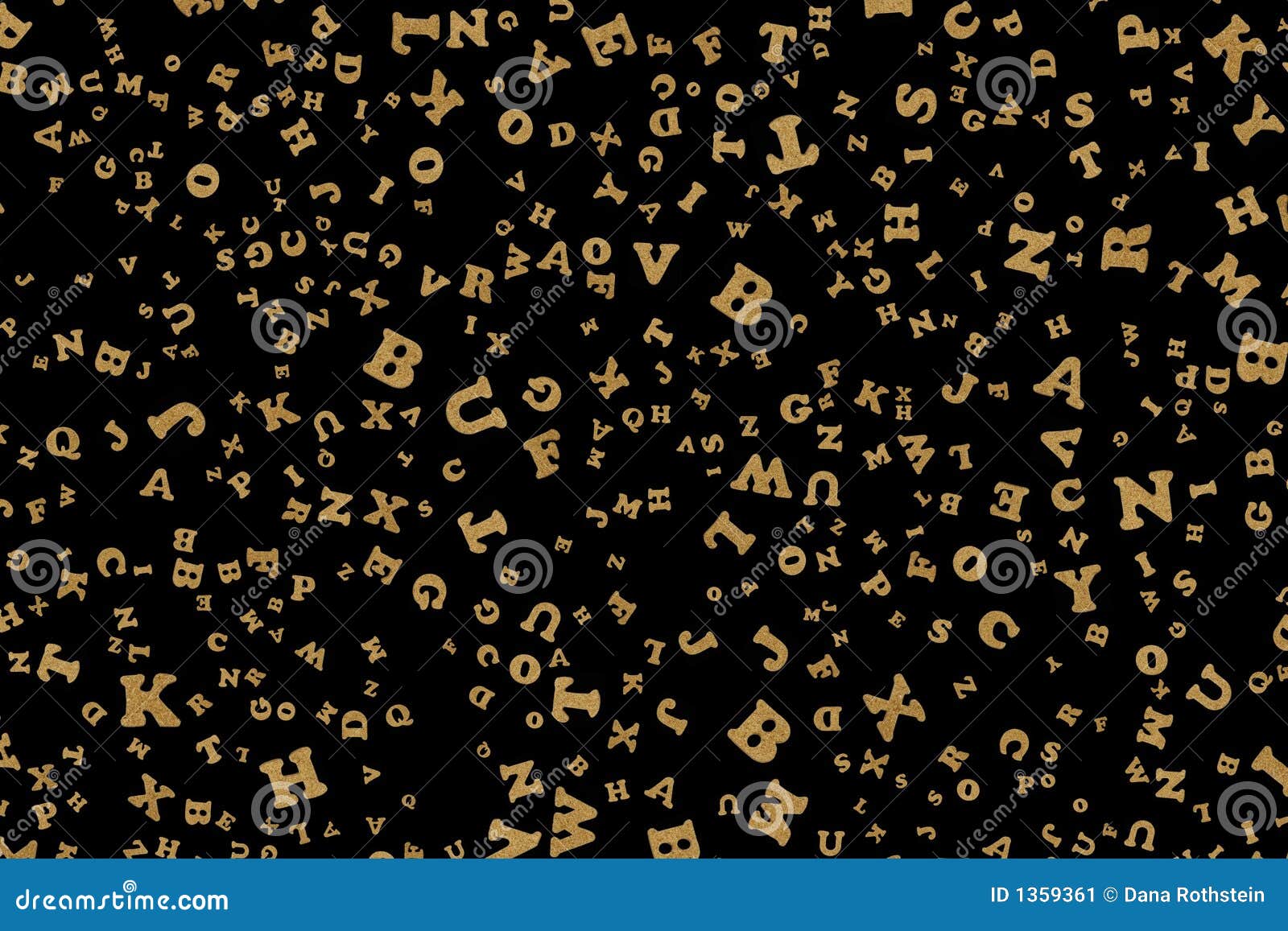 Floating Letters stock illustration. Illustration of abstract - 1359361