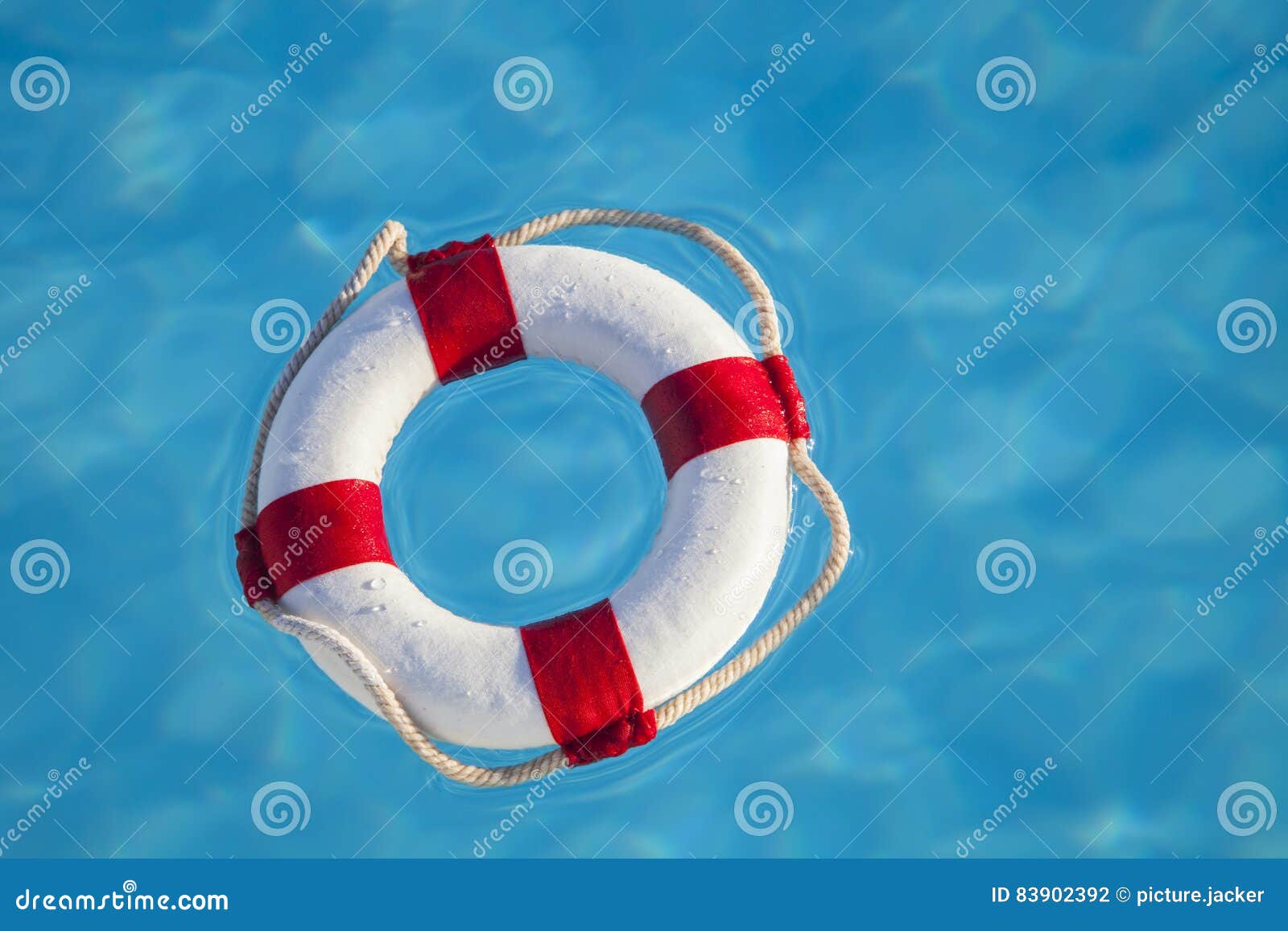 Floating lifesaver stock photo. Image of buoy, lifebuoy - 83902392