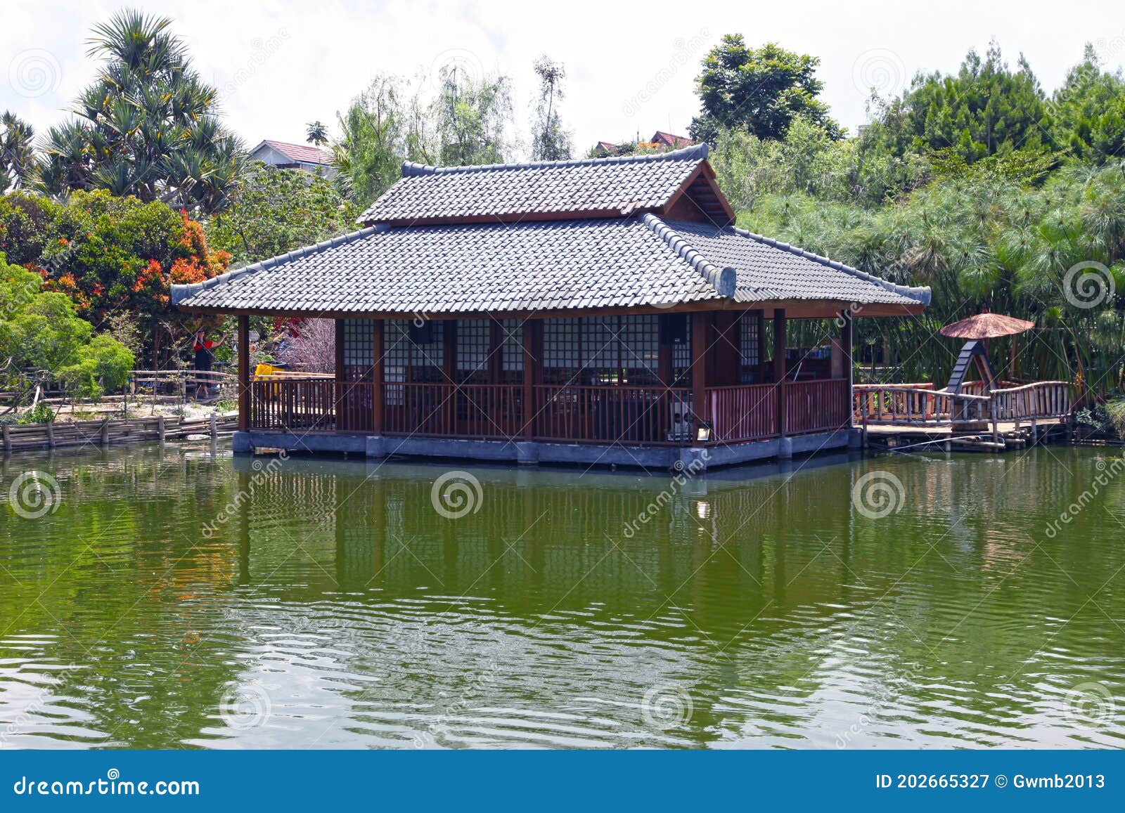 Floating Market in Lembang, Bandung, Indonesia. Editorial Photography ...