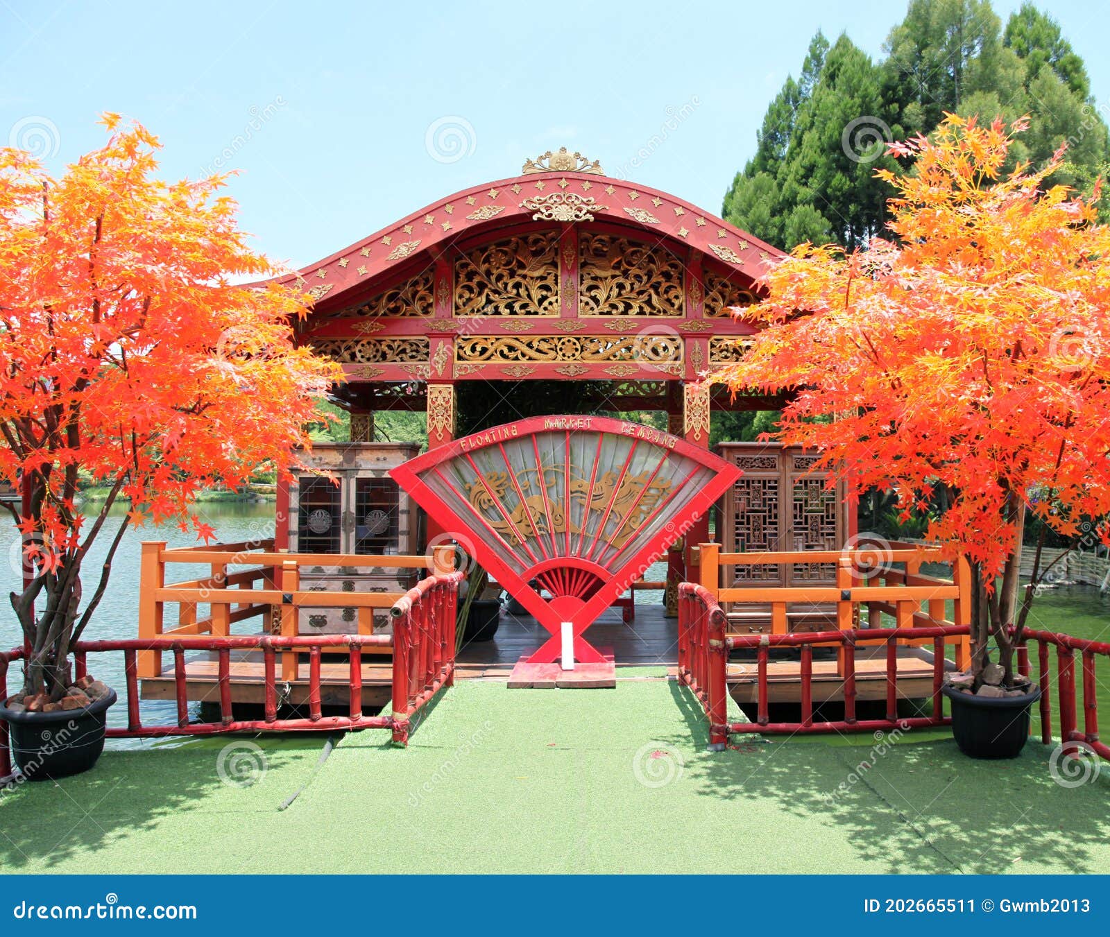 Floating Market in Lembang, Bandung, Indonesia. Editorial Photo - Image ...