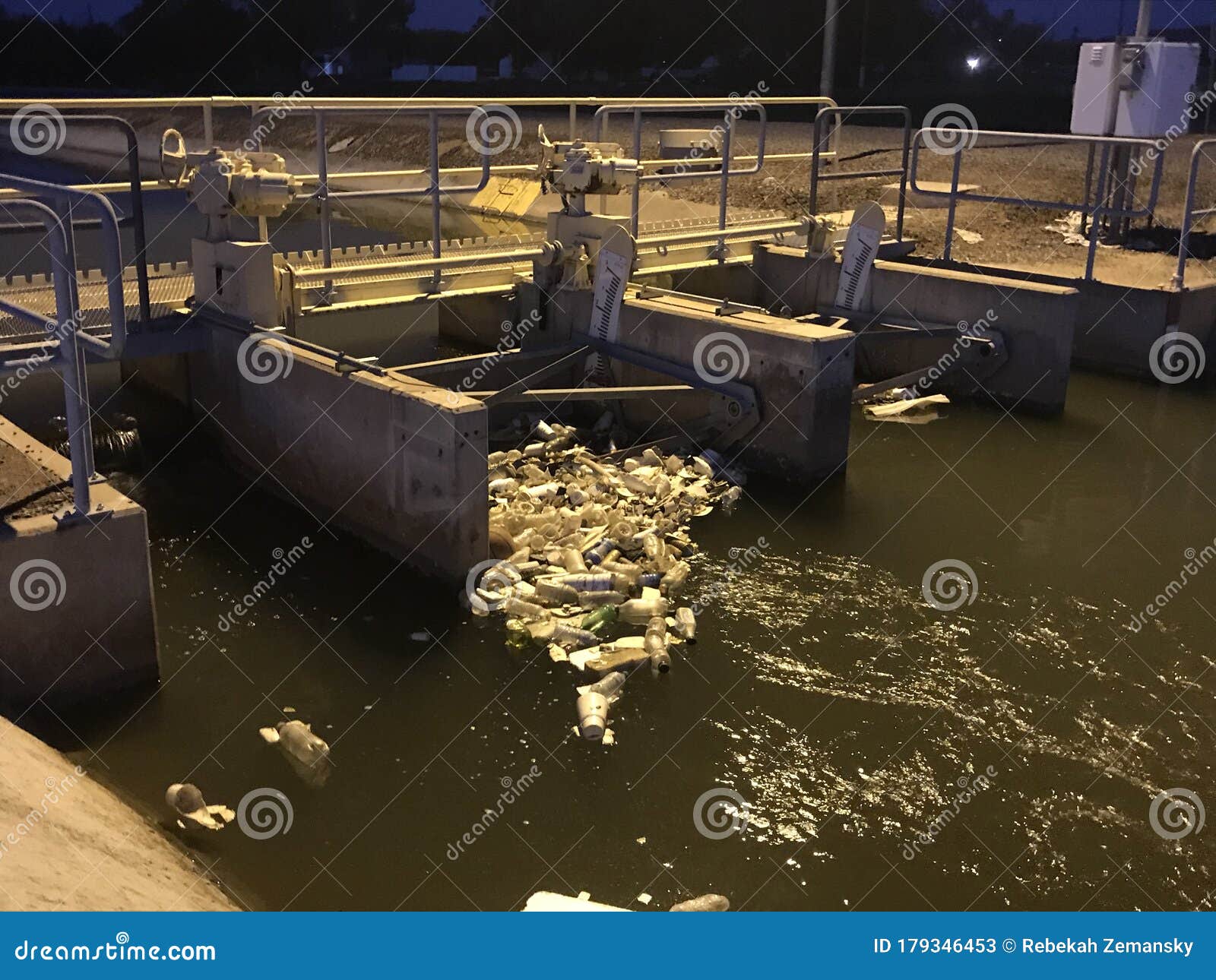 Trash canal 2303 stock image. Image of county, mass - 179346453