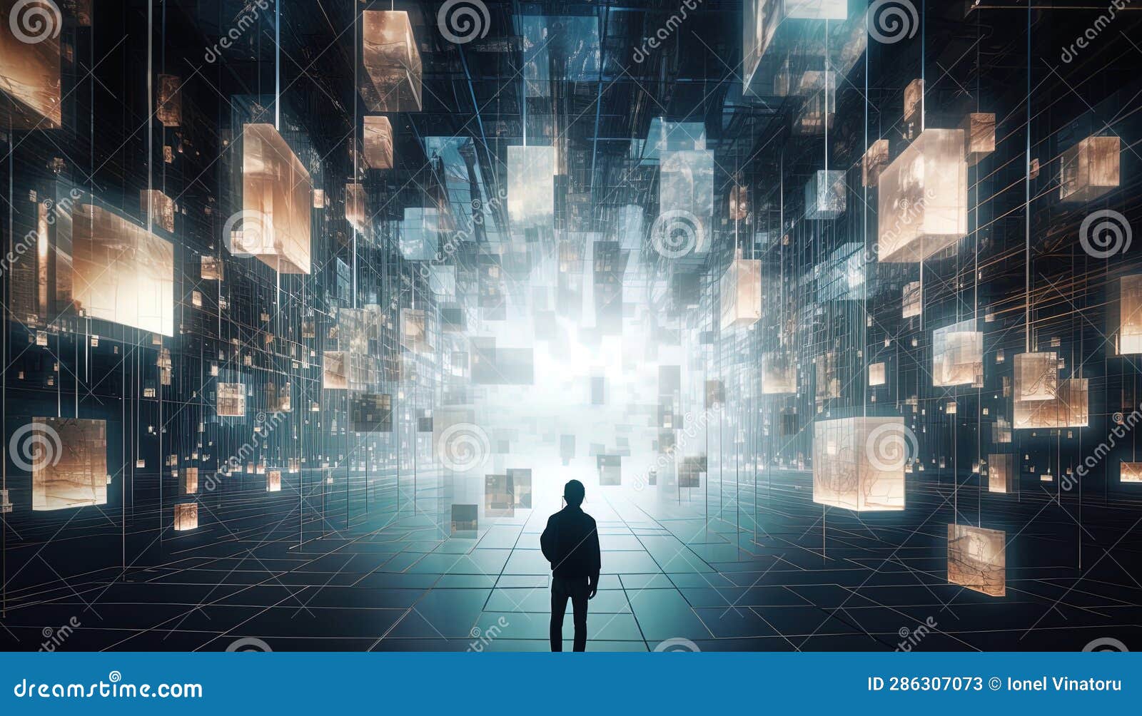 Floating Media Screens that Create an Illusion between the Digital and ...