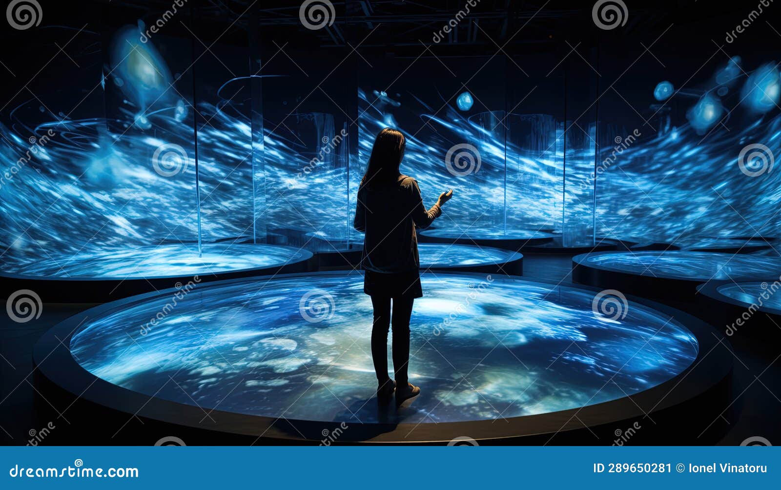 Floating Media Screens, Projecting Immersive Images that Interact with ...