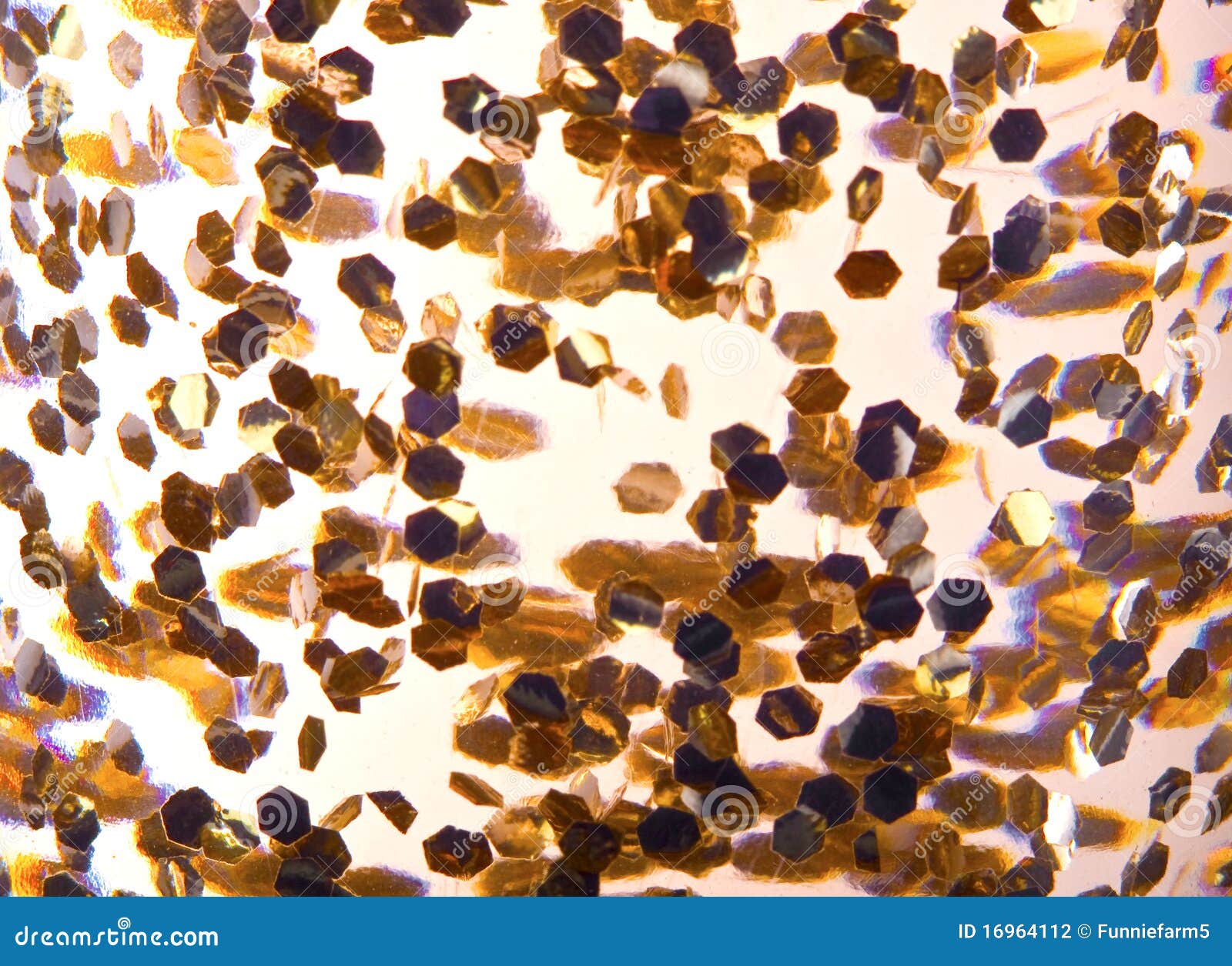 Floating metal flakes stock photo. Image of golden, effect - 16964112