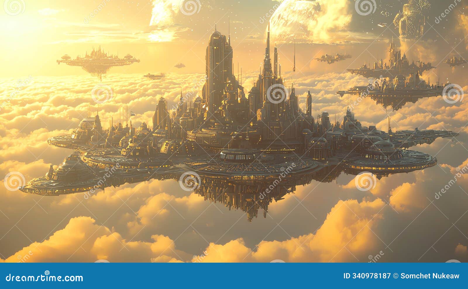 A Floating Metropolis in the Clouds of a Distant Planet, Powered by ...