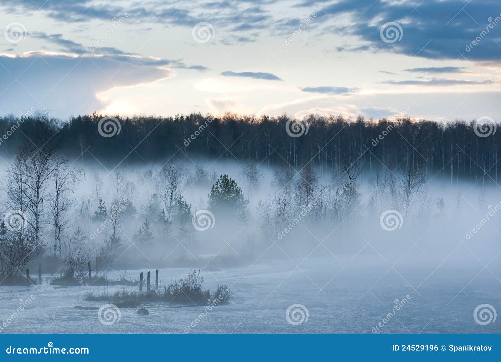 Floating mist stock photo. Image of sunset, sheet, lake - 24529196