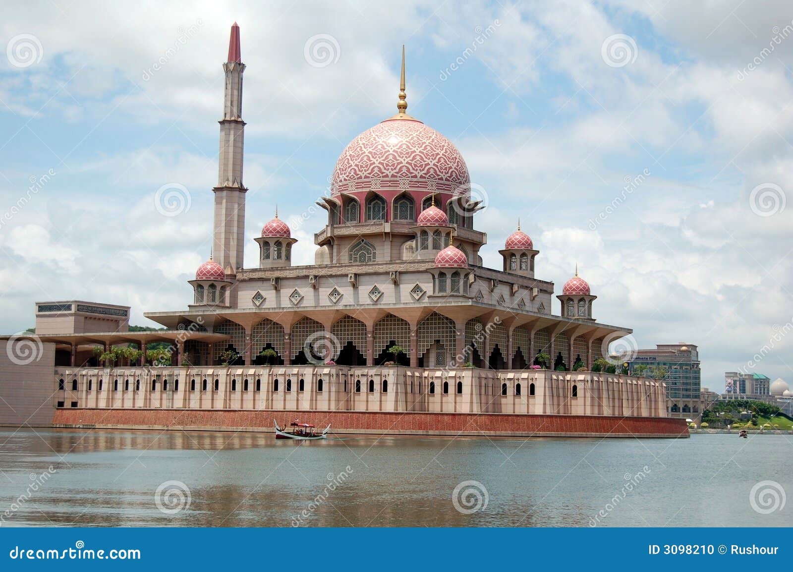Floating Mosque 4 stock photo. Image of dome, religion - 3098210