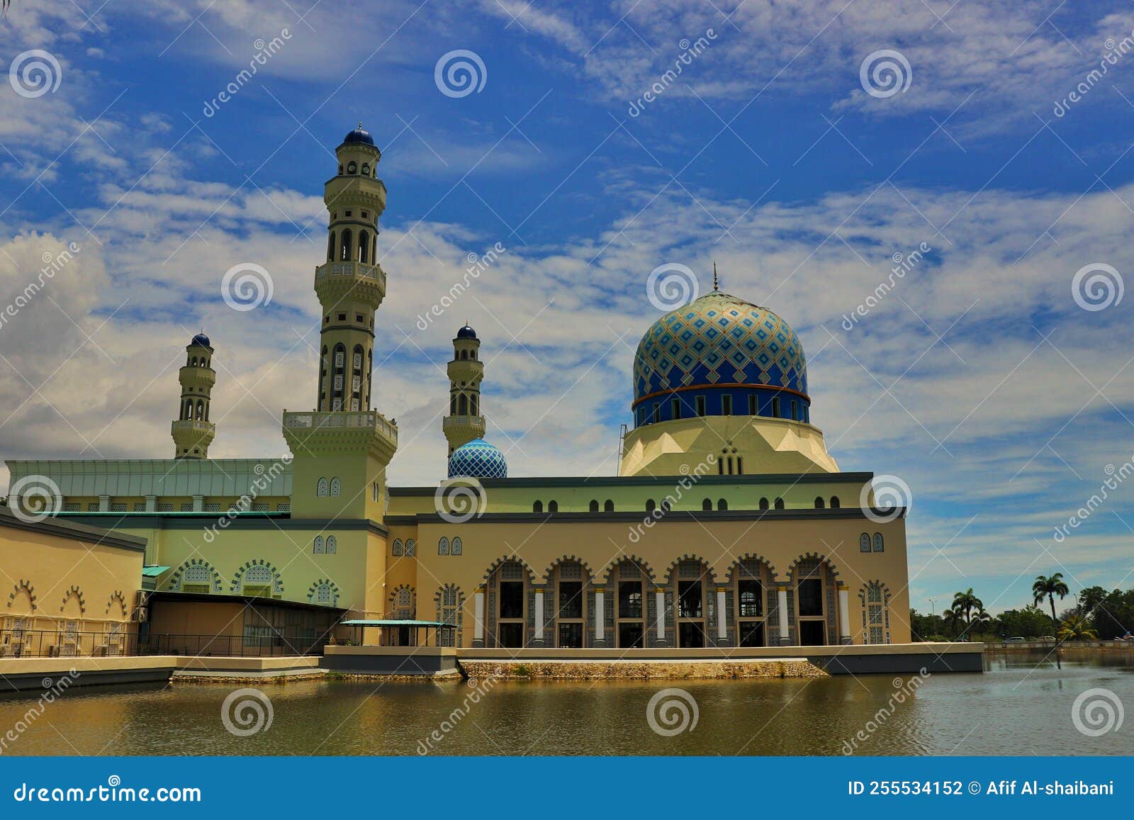 Floating Mosque in Kota Kinabalu Sabah Stock Photo - Image of malaysia ...