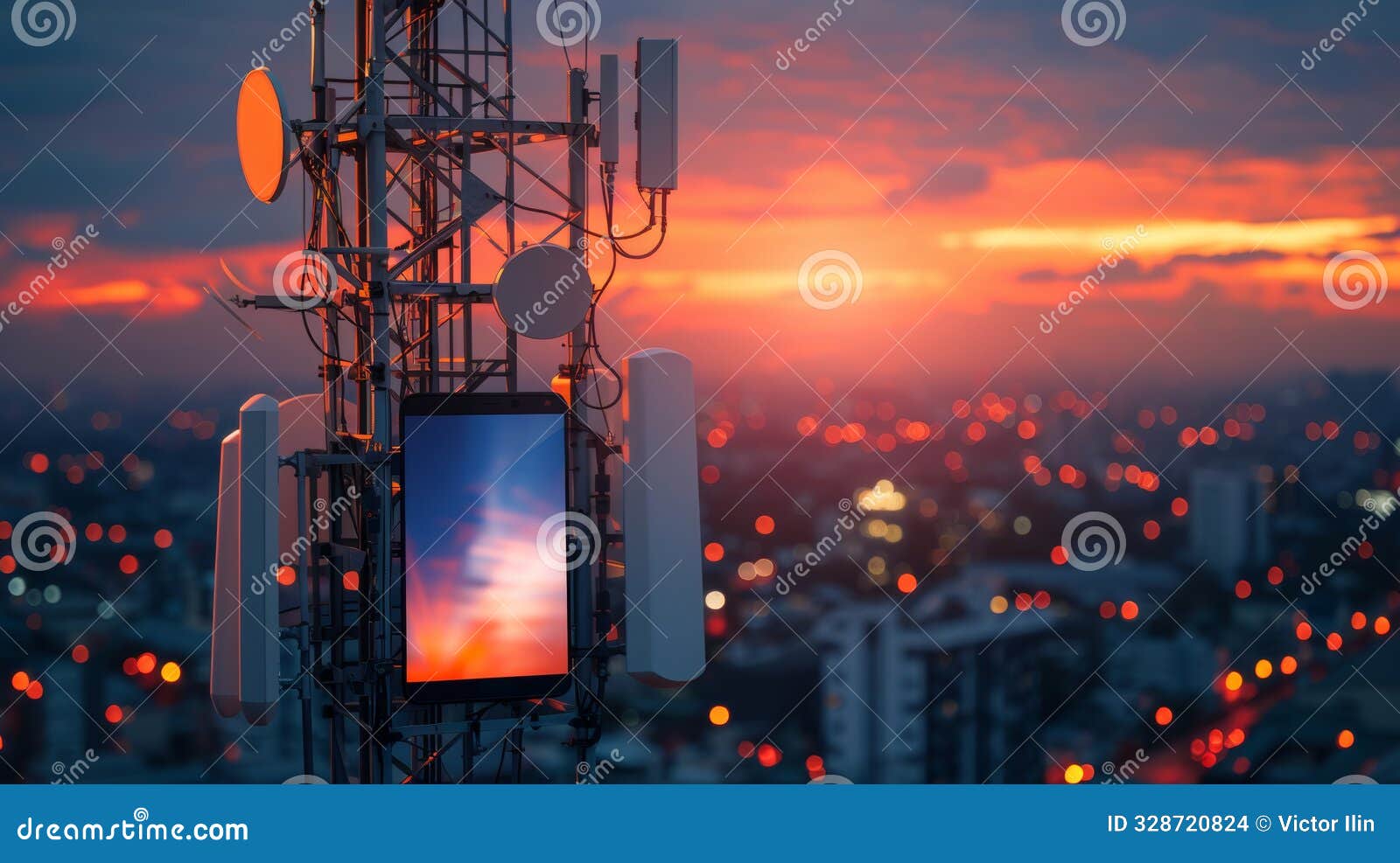 Screen, Tower Crane, Royalty-Free Stock Image | CartoonDealer.com #62132026