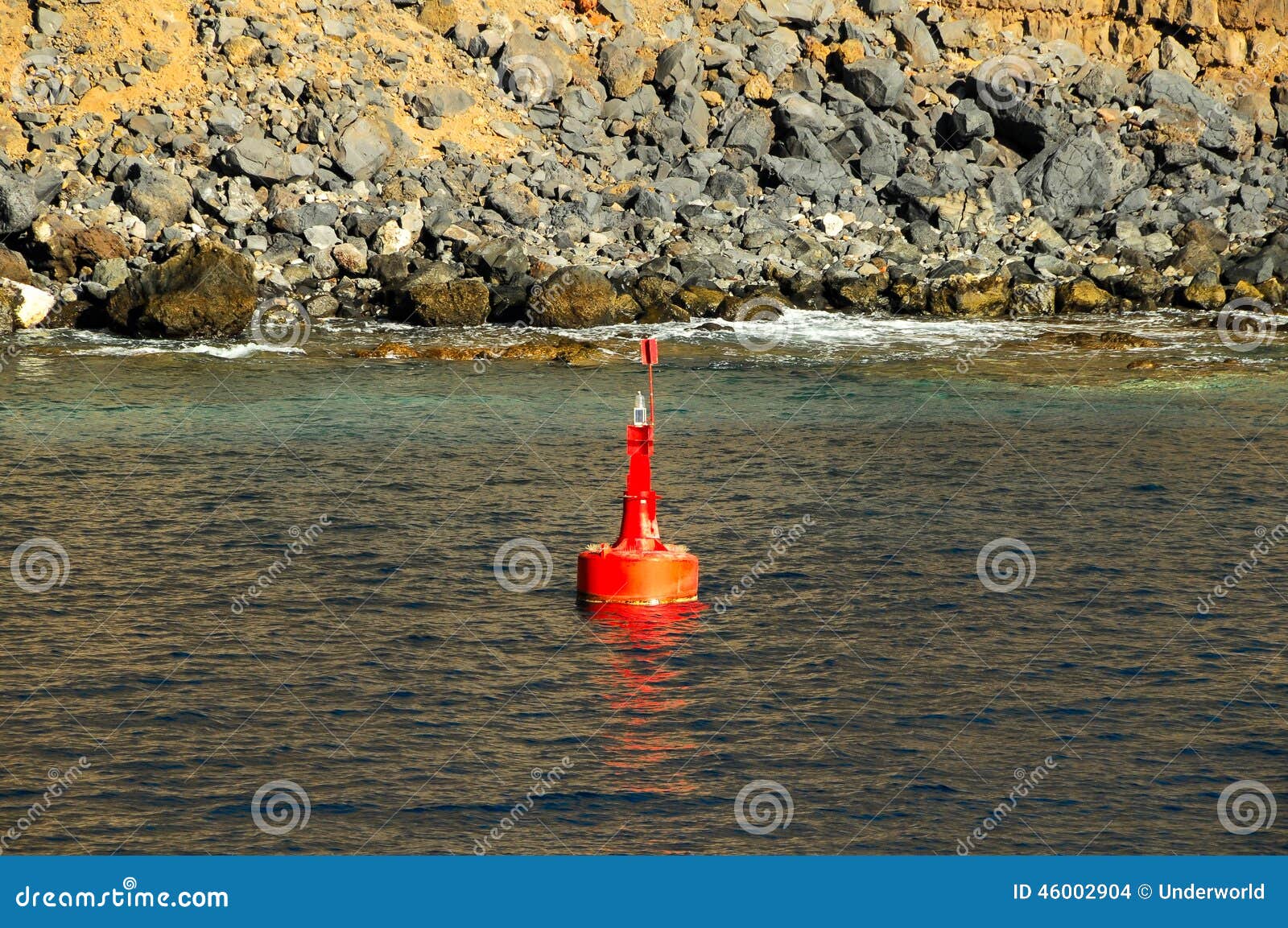Floating Navigational Sign stock photo. Image of signal - 46002904
