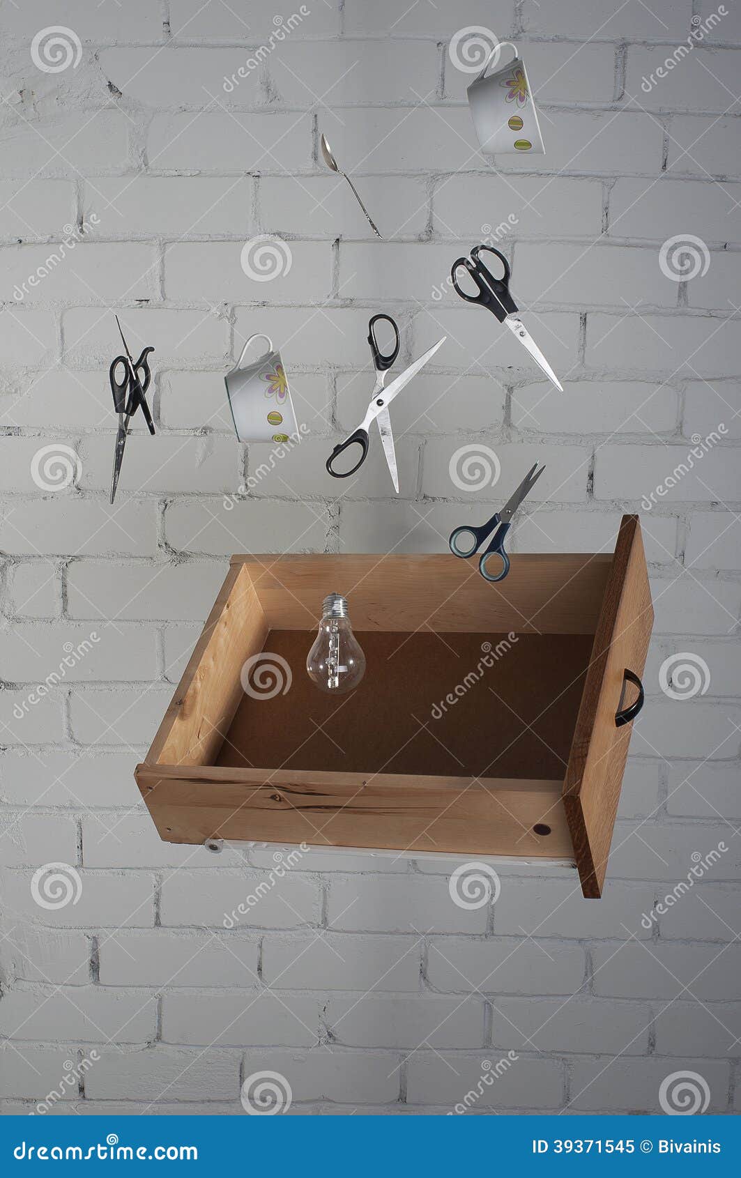 Floating Office Tower Stock Photo | CartoonDealer.com #1097136