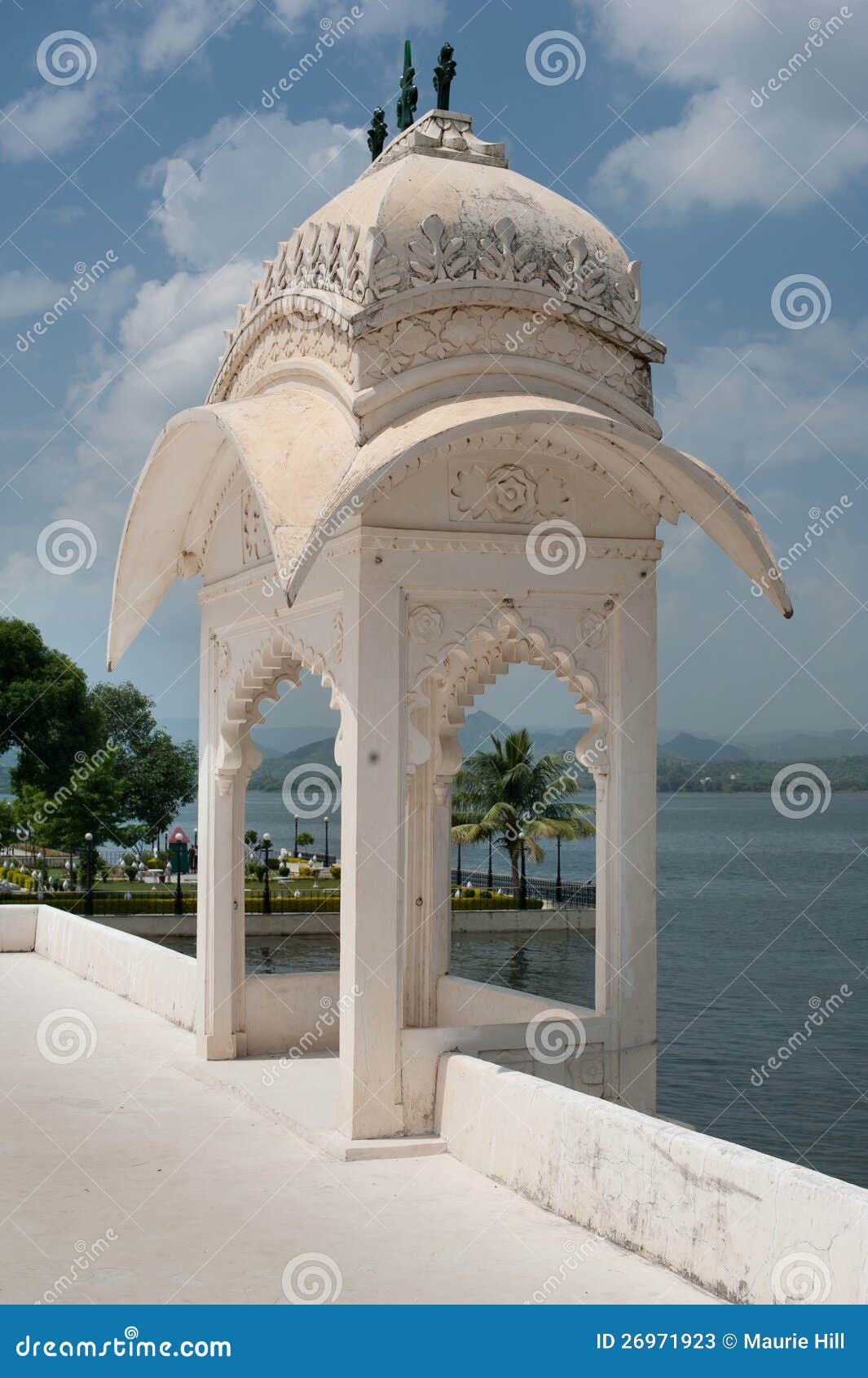 Floating Palace, Udaipur, India Stock Image - Image of udaipur, castle ...