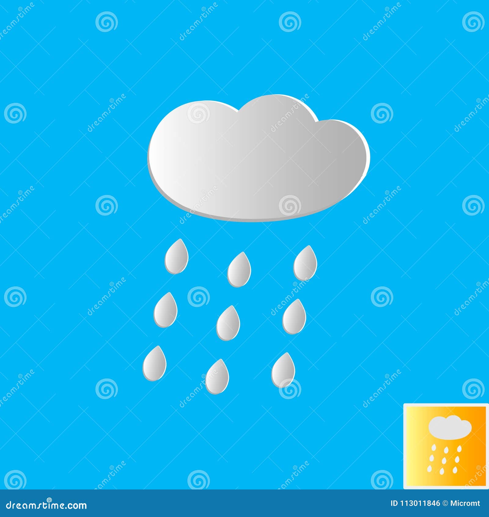 Floating Paper Clouds Background - Floating Paper Clouds on a Blue ...