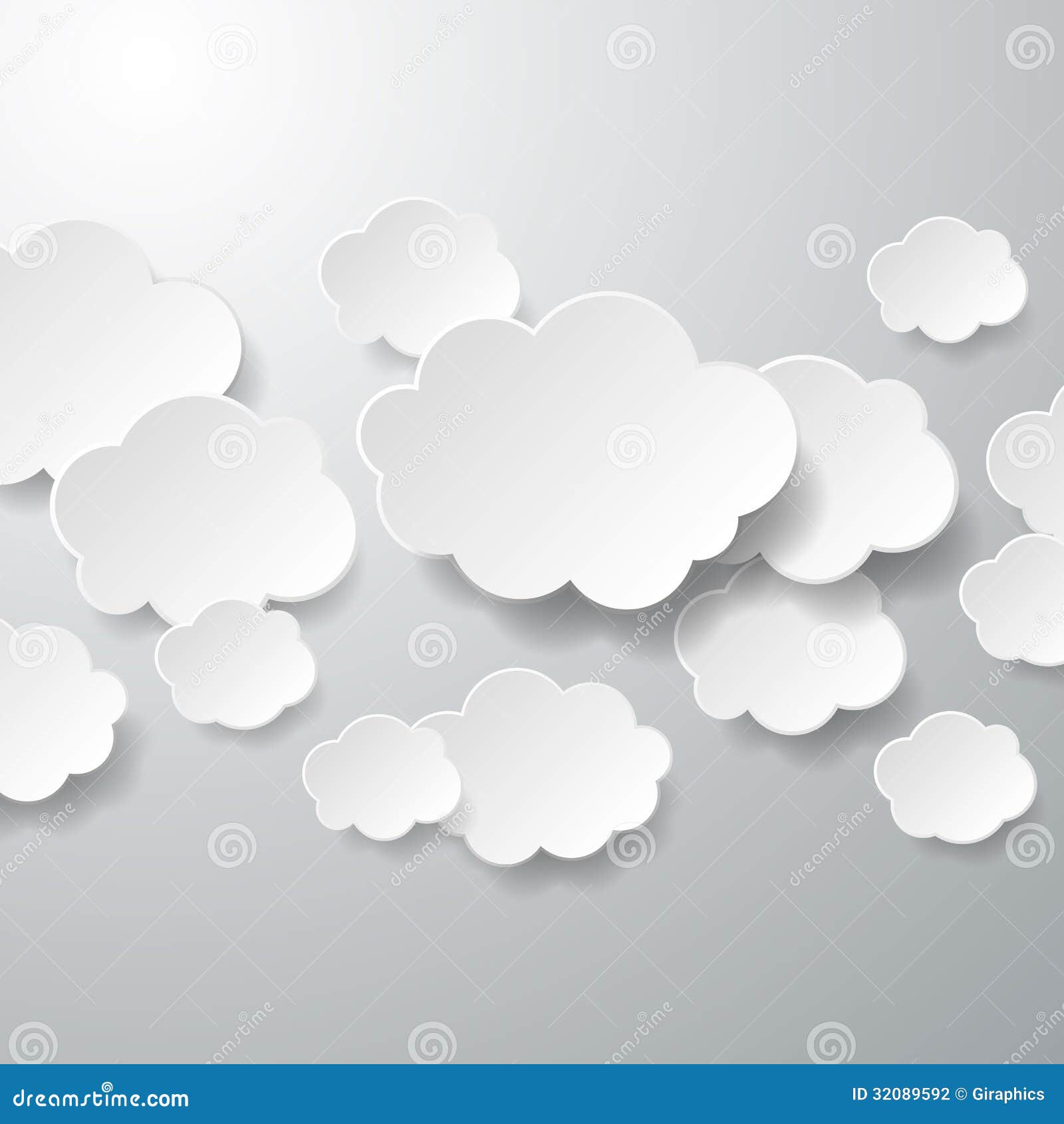 Floating Paper Letters And Numbers Of The Alphabet Vector Illustration ...