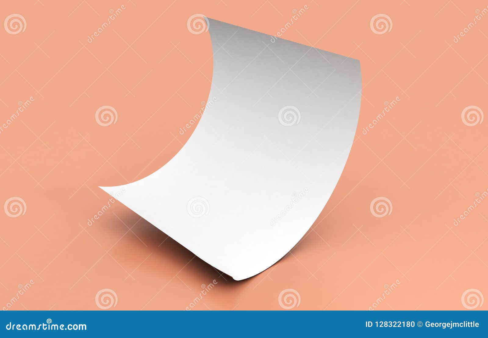 Floating Paper Stock Photo | CartoonDealer.com #128322180