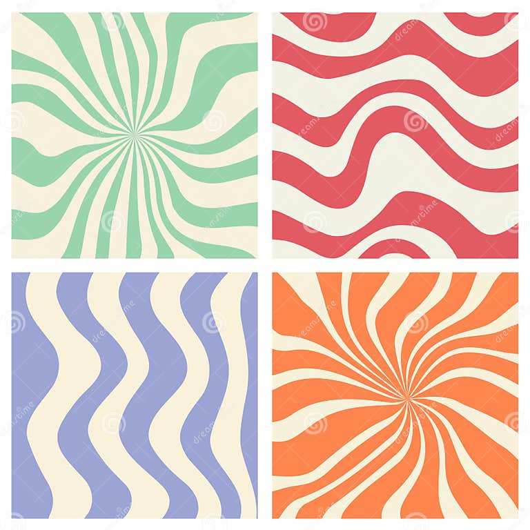 Floating Patterns. Geometric Posters of Simple Shape and Pattern Stock ...