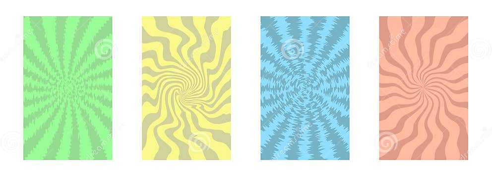 Floating Patterns. Geometric Posters of Simple Shape and Pattern Stock ...