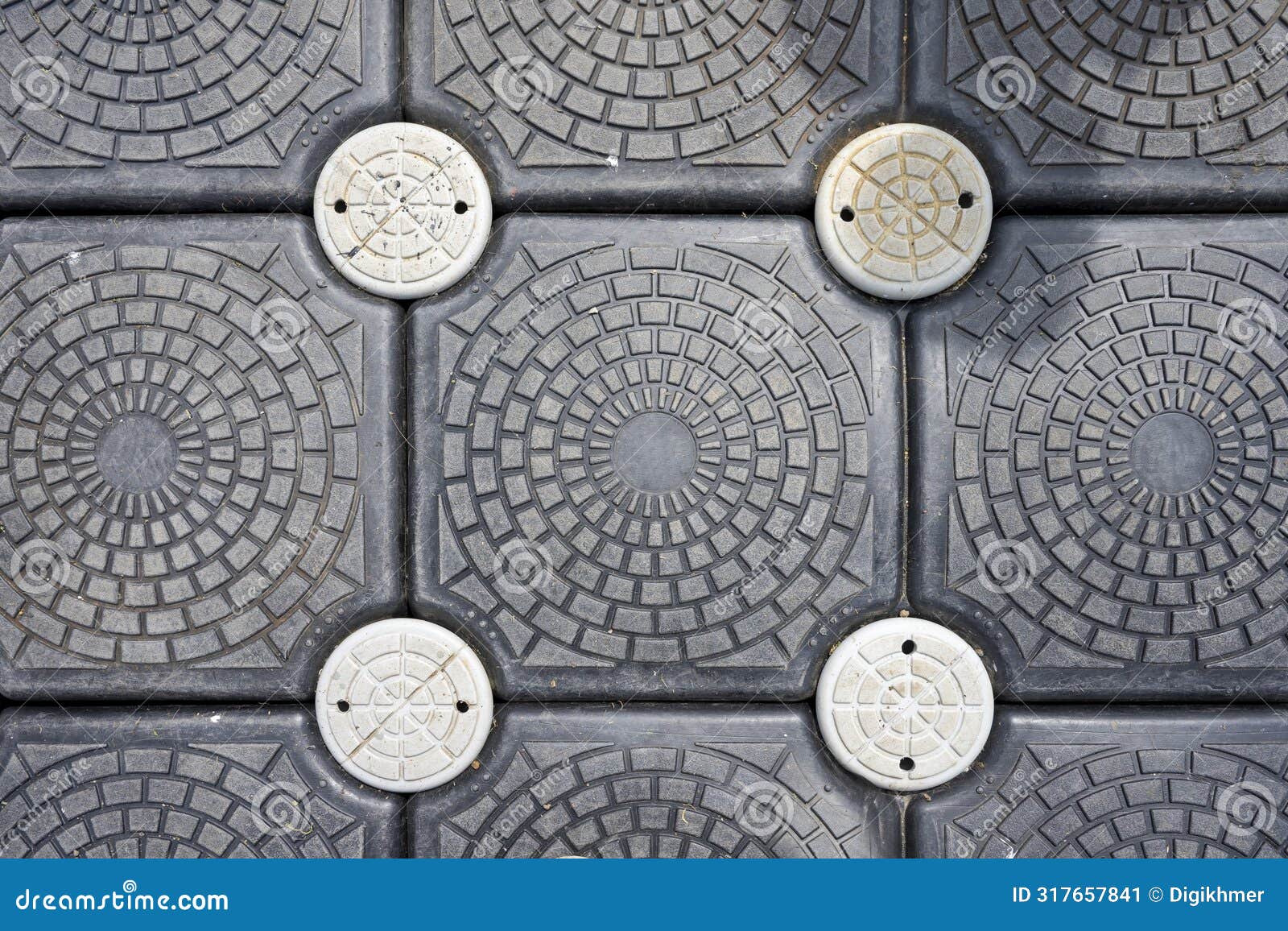 Pavement Blocks. Wooden Cross Sections Texture Stock Image ...