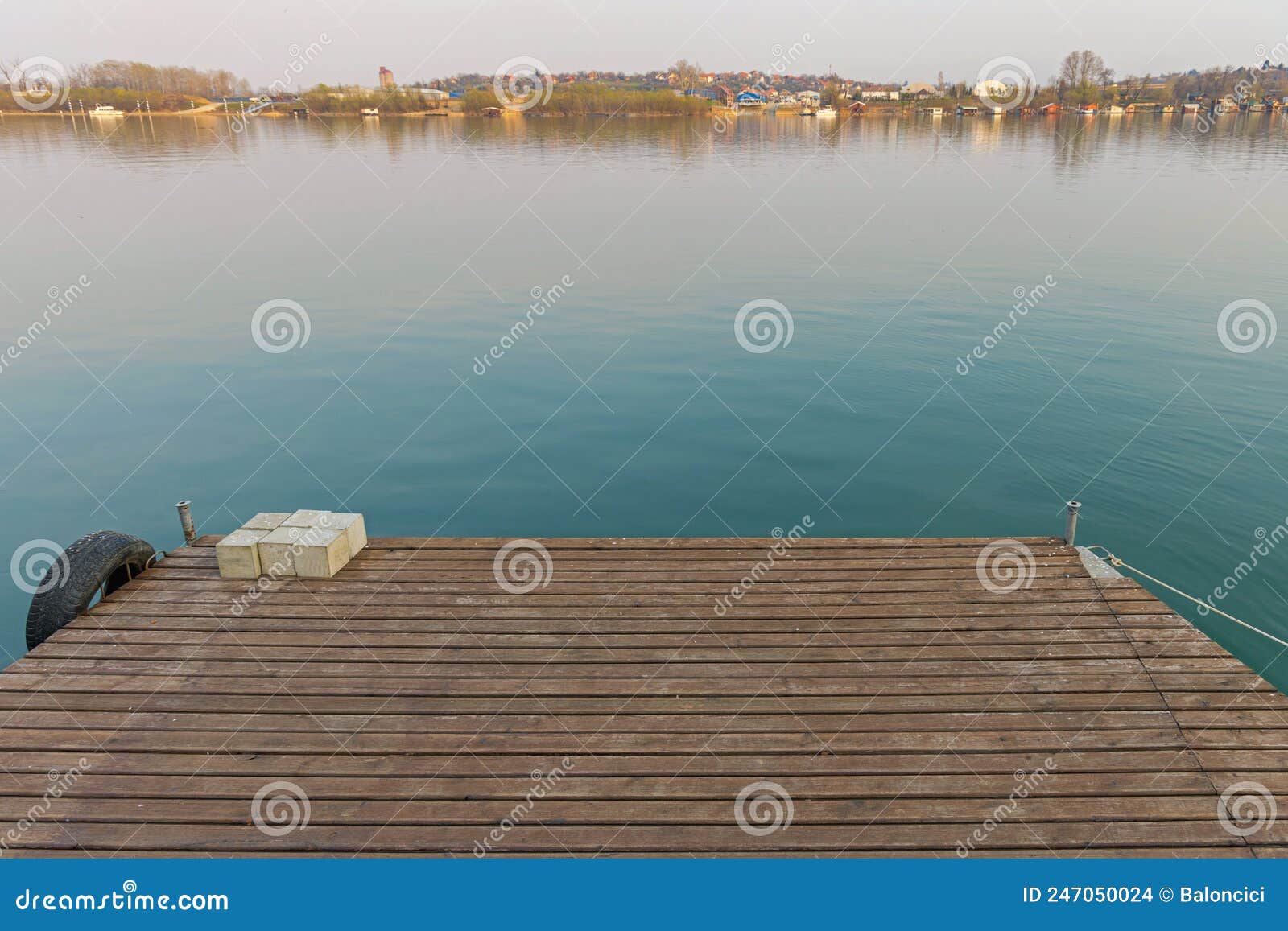 Floating Pontoon Dock Deck Stock Photo | CartoonDealer.com #247050024