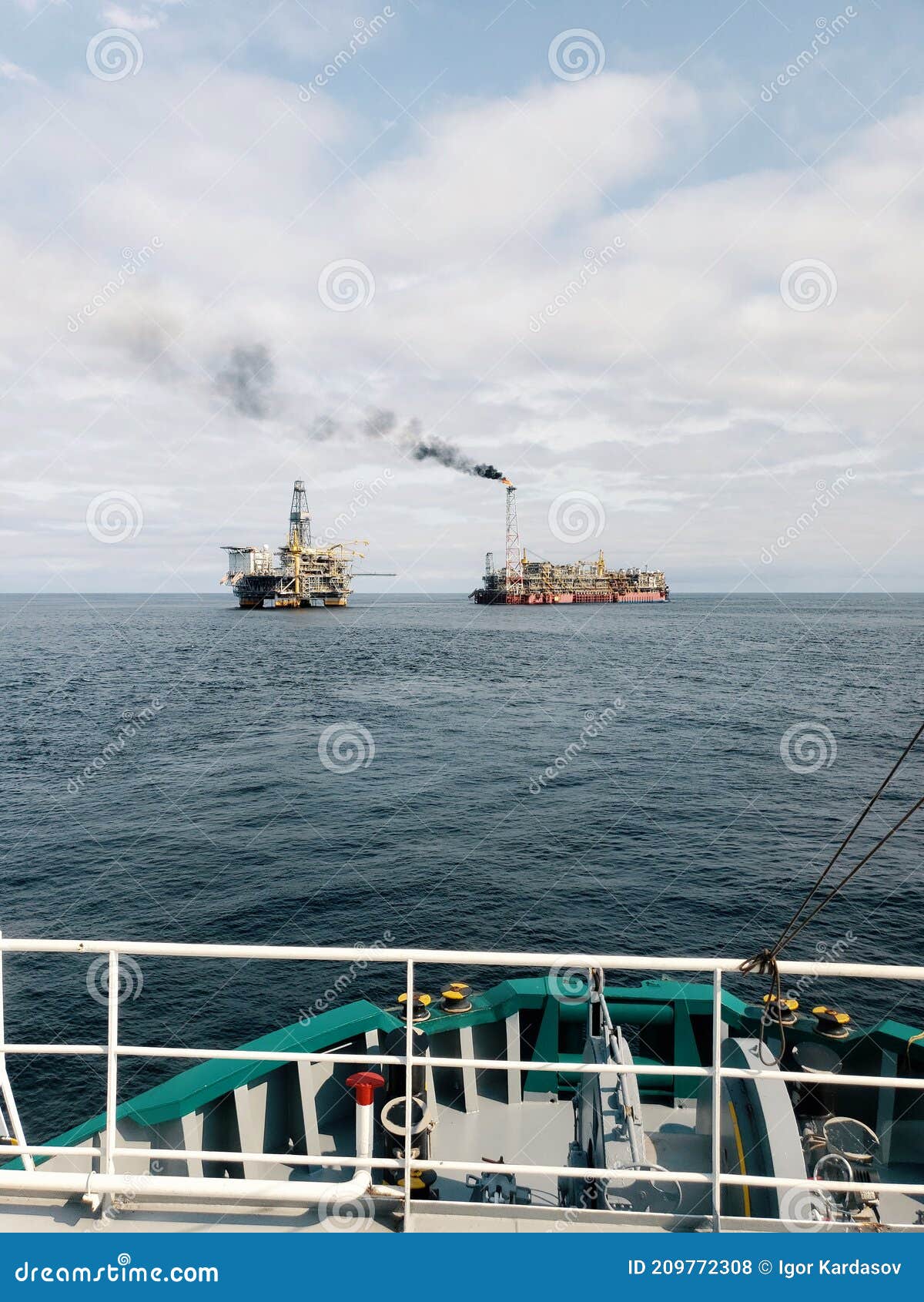 Floating Production Storage and Offloading (FPSO) Vessel, Oil and Gas ...