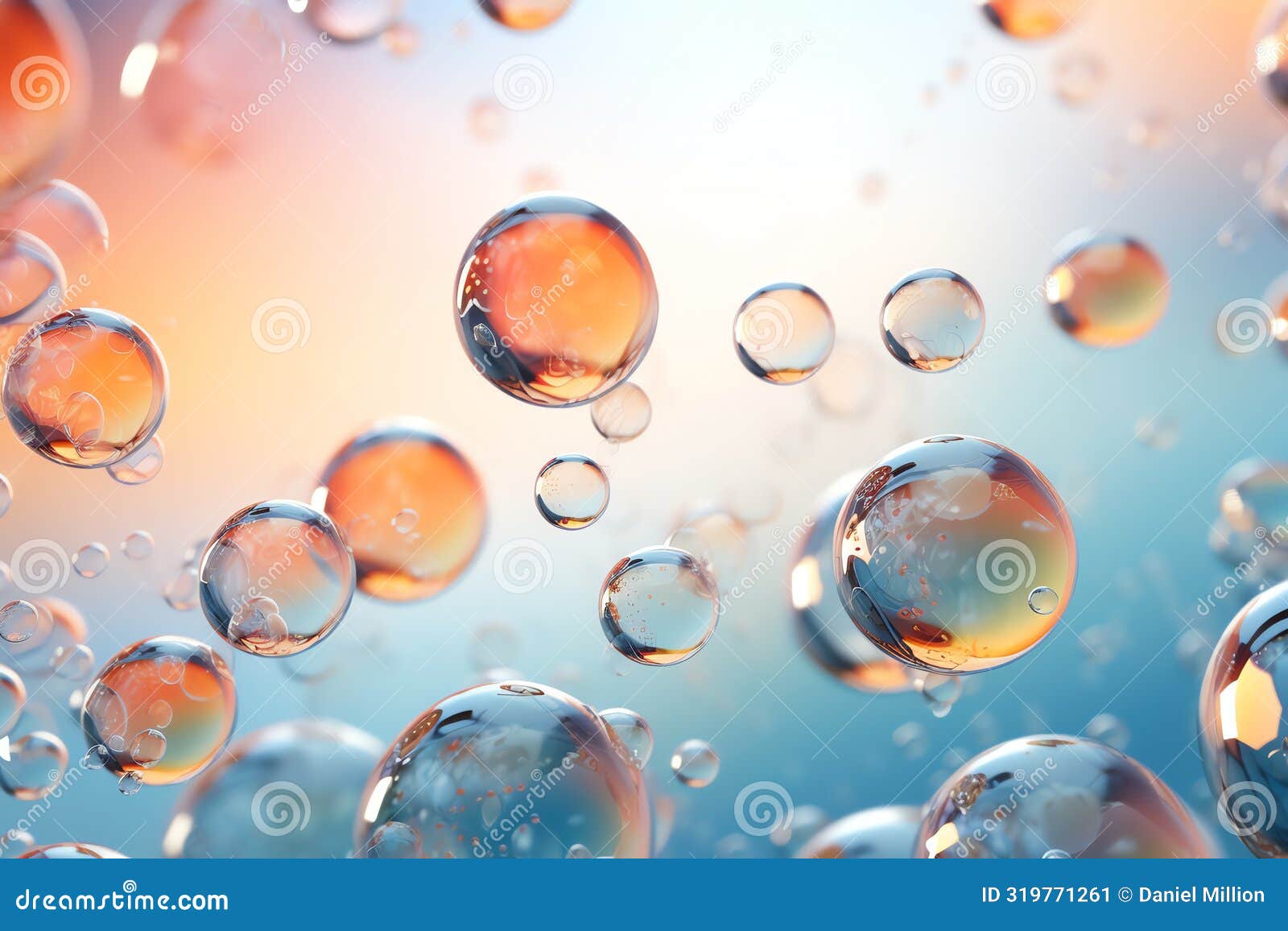 Floating Rhapsody bubbles stock illustration. Illustration of popping ...