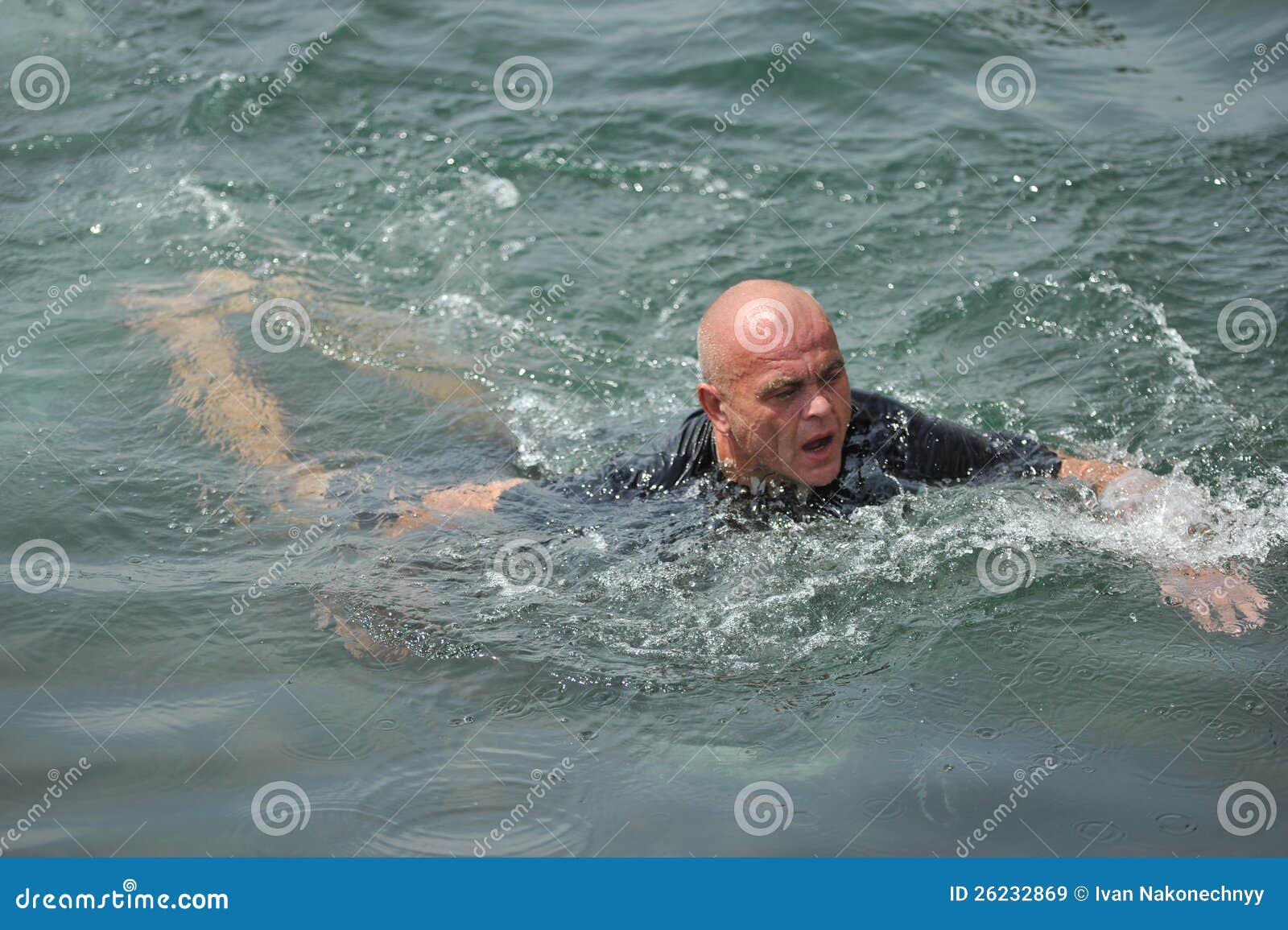 Floating in the sea stock image. Image of hands, seascape - 26232869