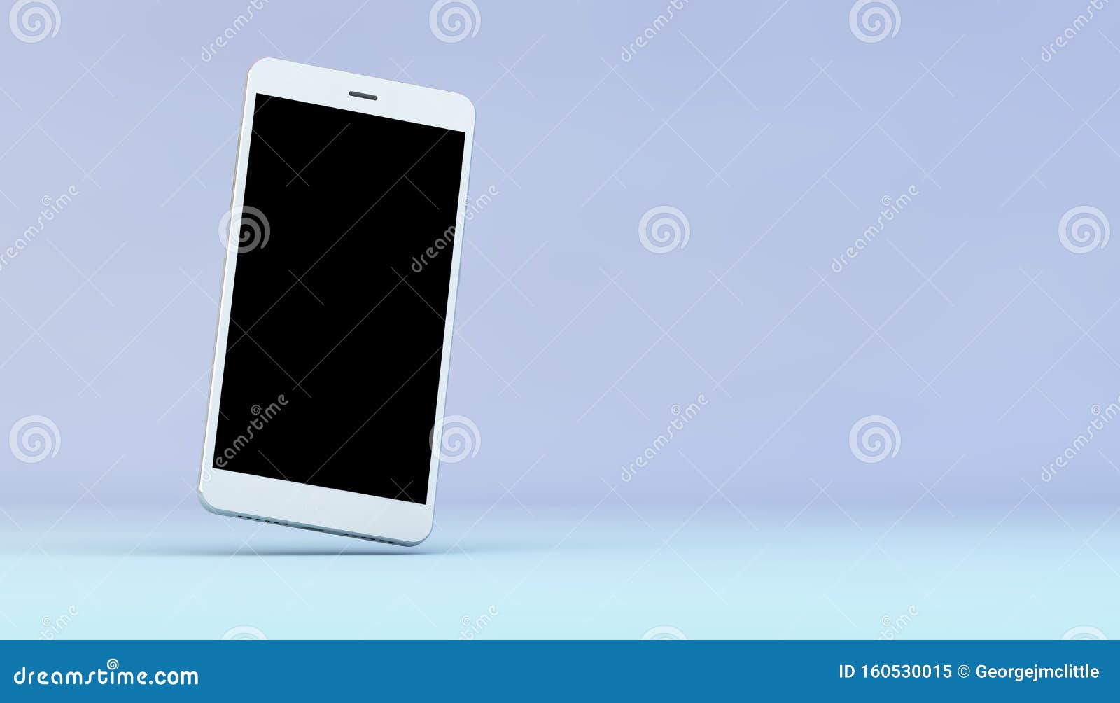 Floating smartphone stock illustration. Illustration of technology ...
