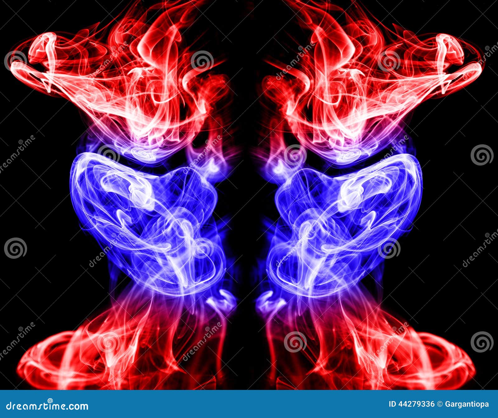 Floating smoke stock illustration. Illustration of smooth - 44279336