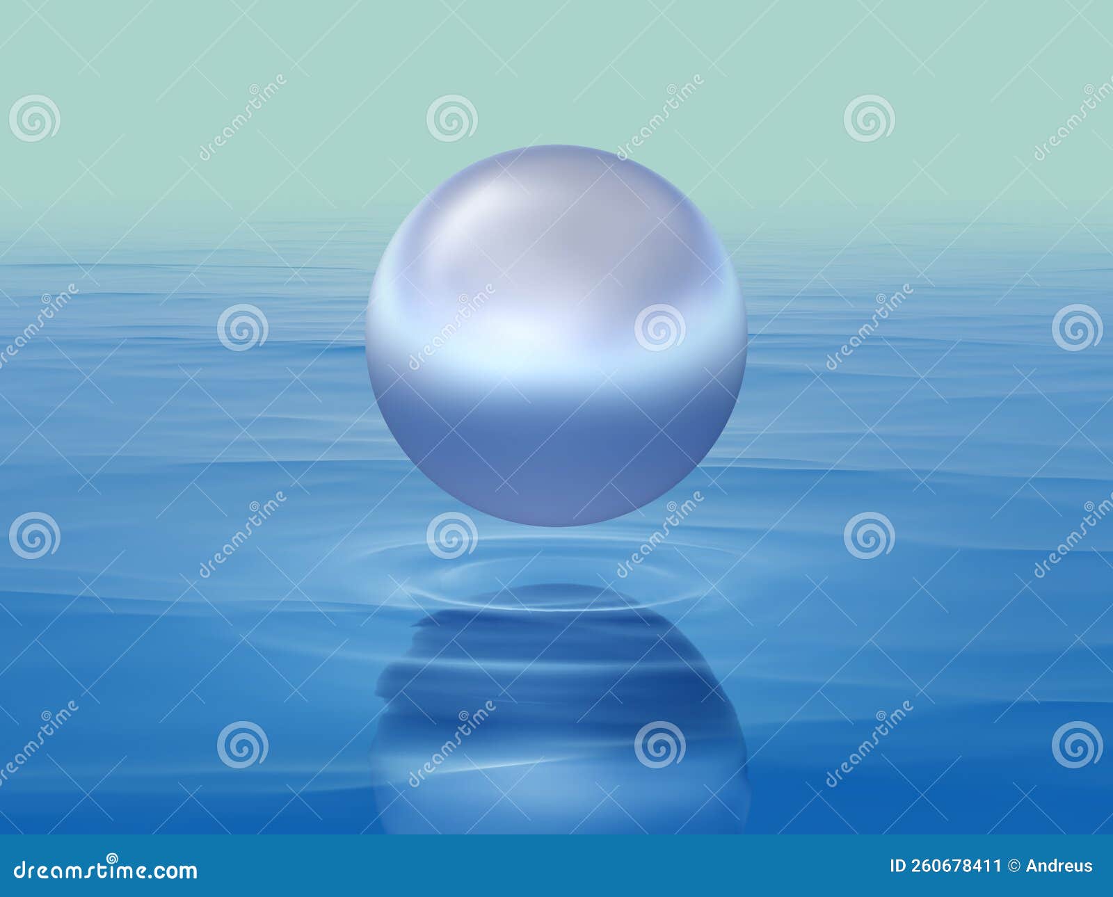 Floating Sphere Concept Art Royalty-Free Stock Image | CartoonDealer ...