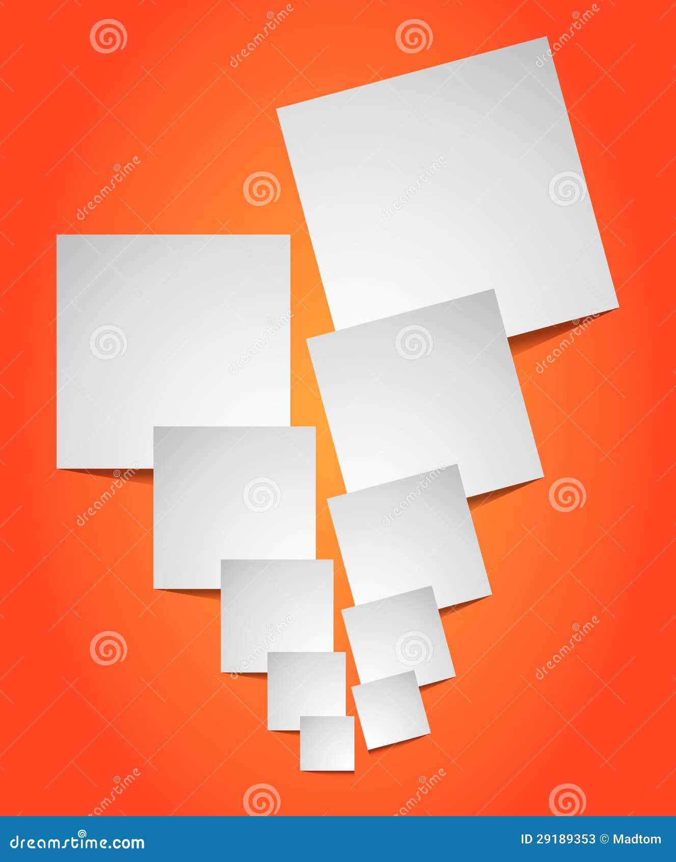 Floating squares stock vector. Illustration of concepts - 29189353
