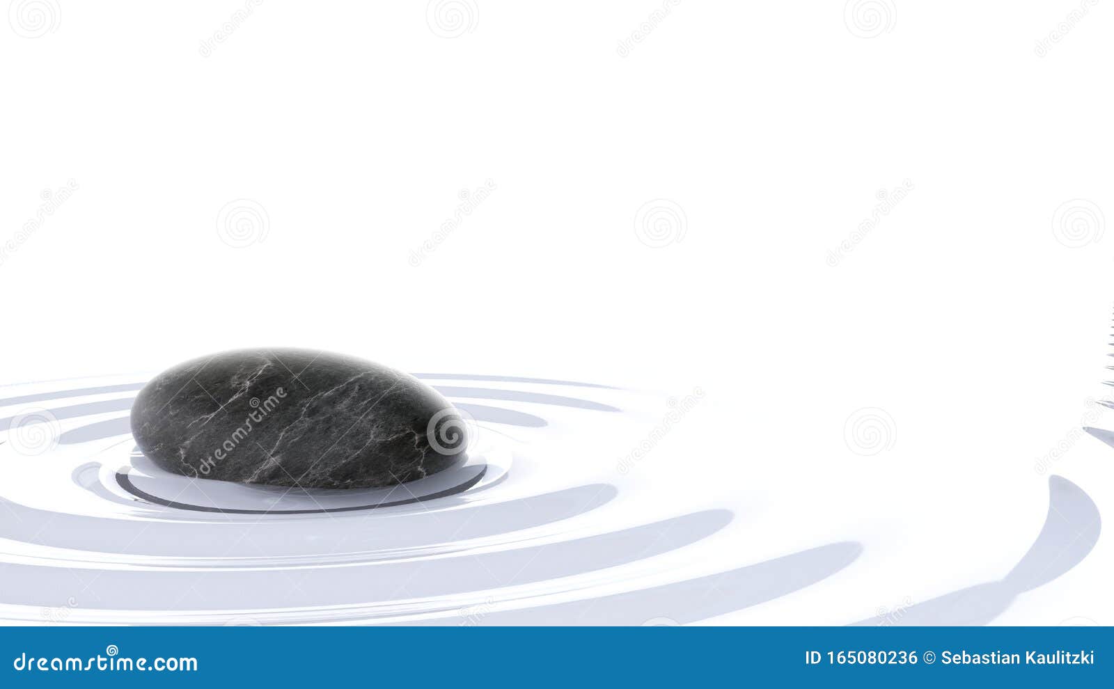 Floating stone stock illustration. Illustration of equilibrium - 165080236